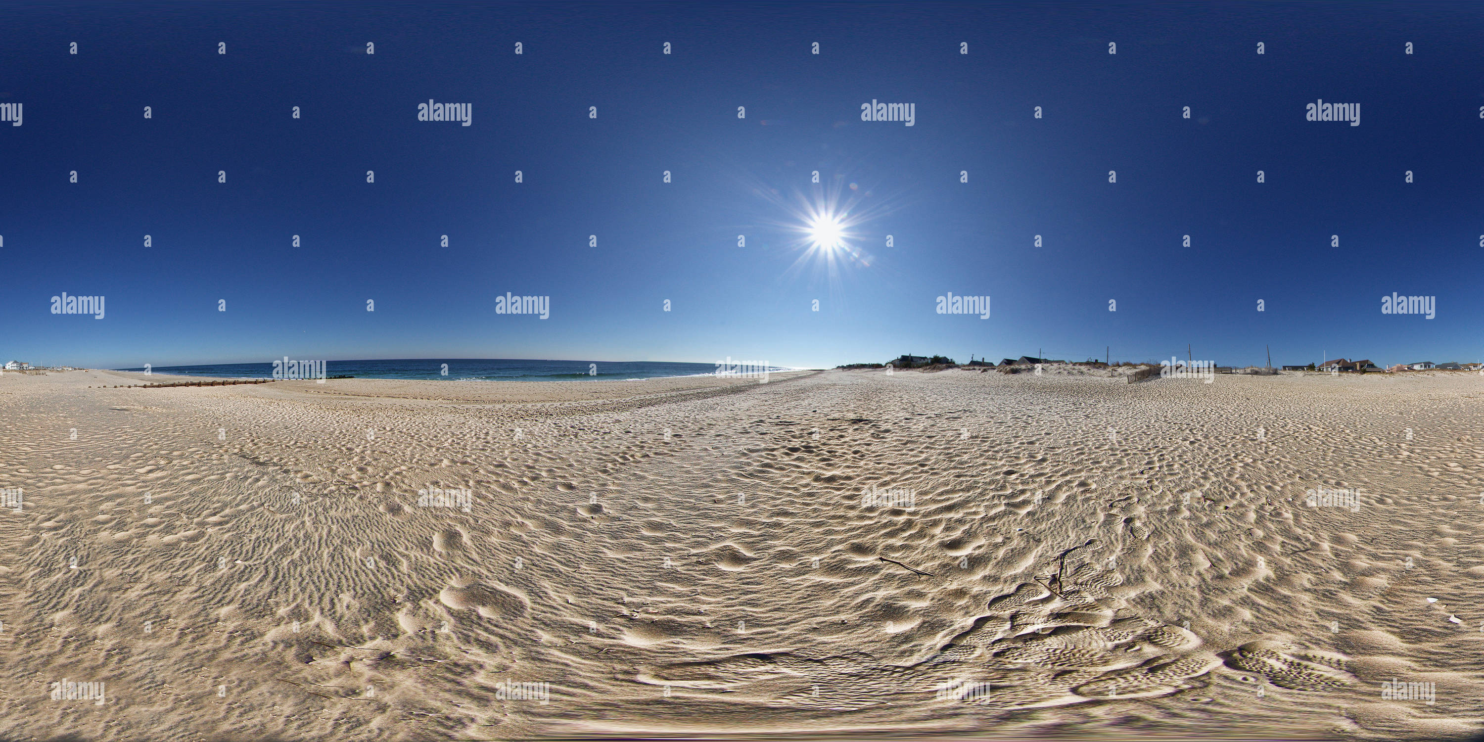 360° view of A Walk on the Beach - Alamy