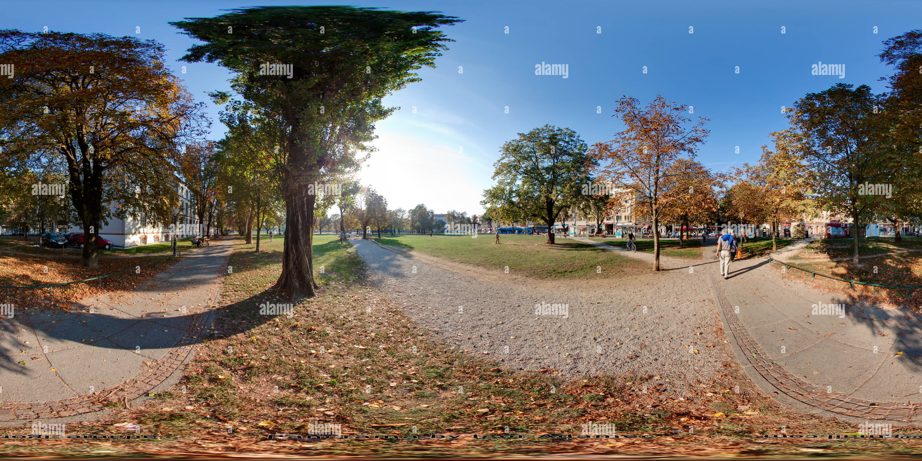 360° view of Square of the French Republic - Alamy