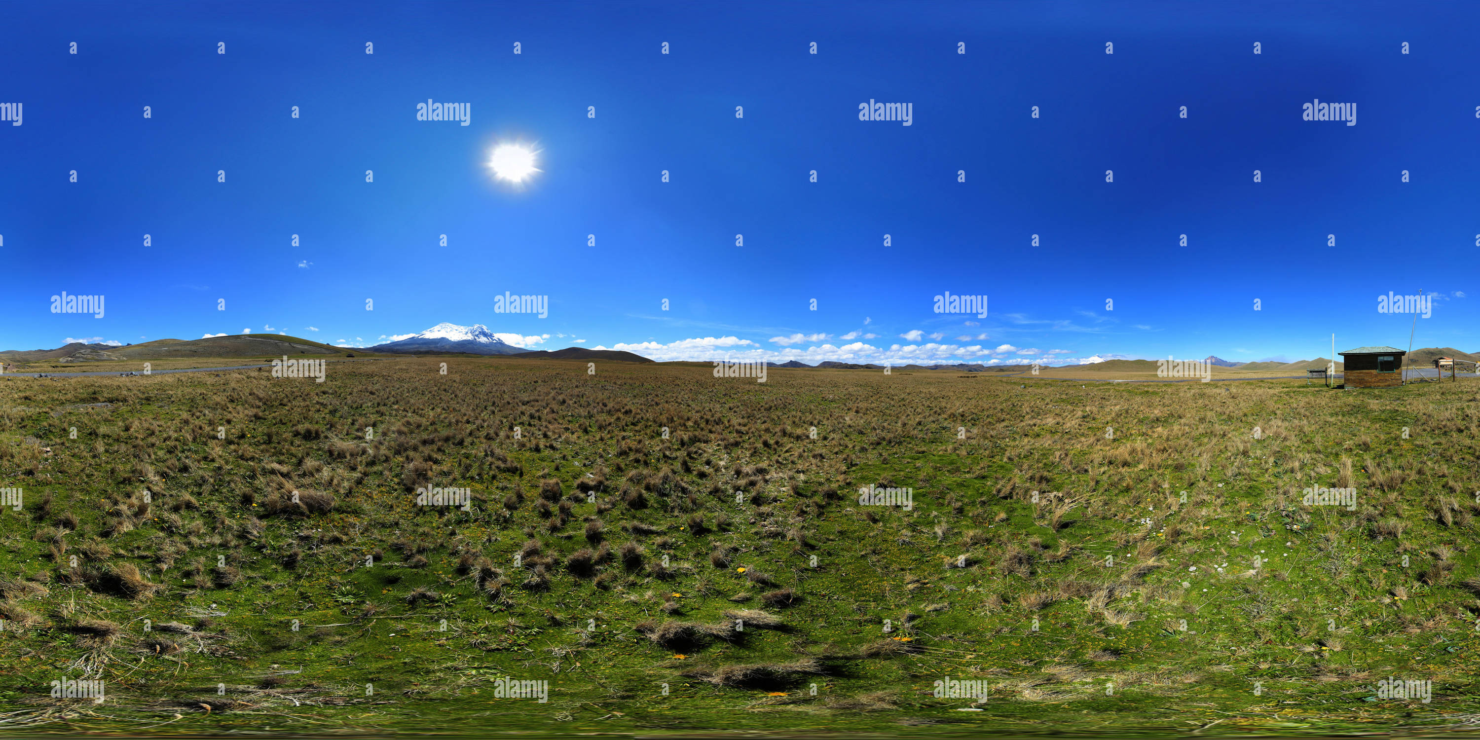 360° view of Antisana National Park - Alamy