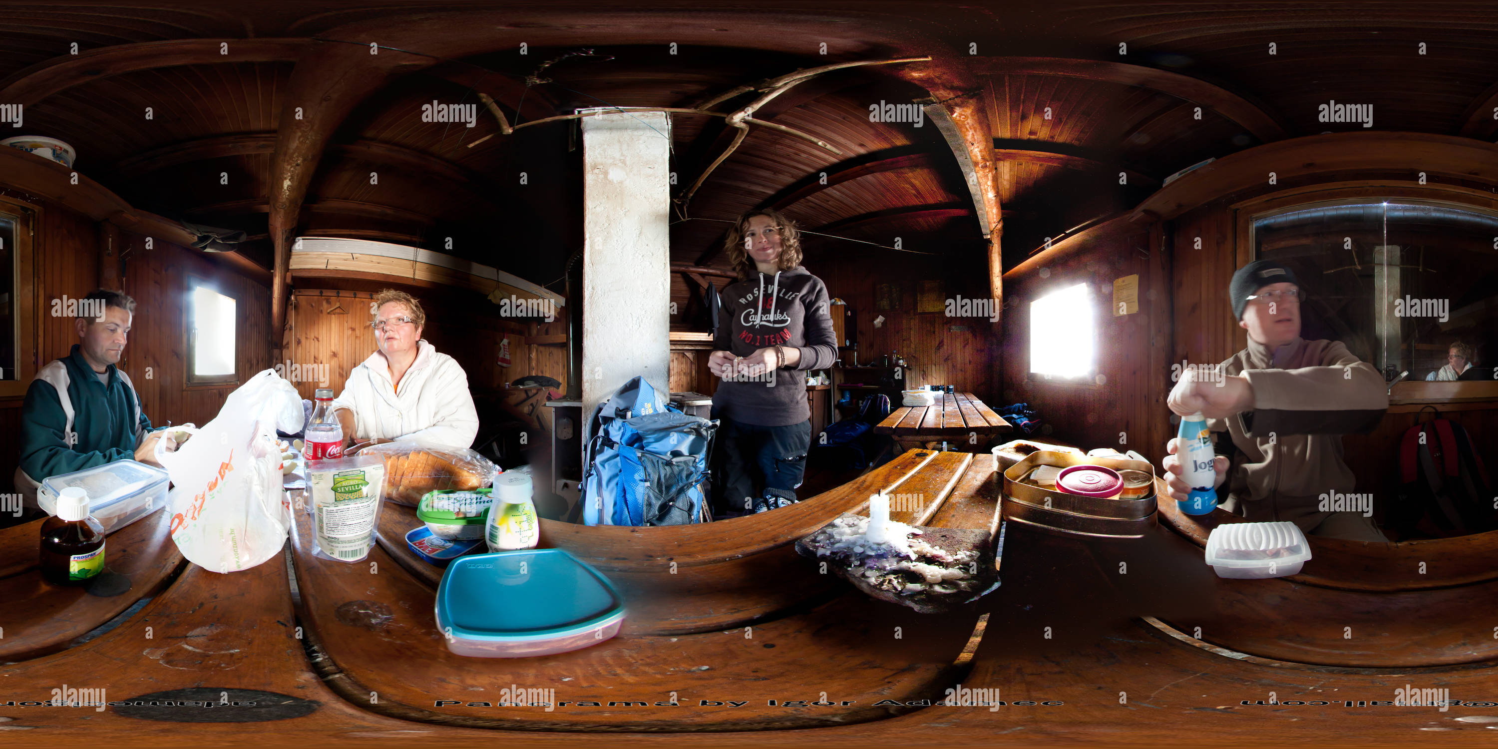 360° view of Ratkovo sklonište - interior - Alamy