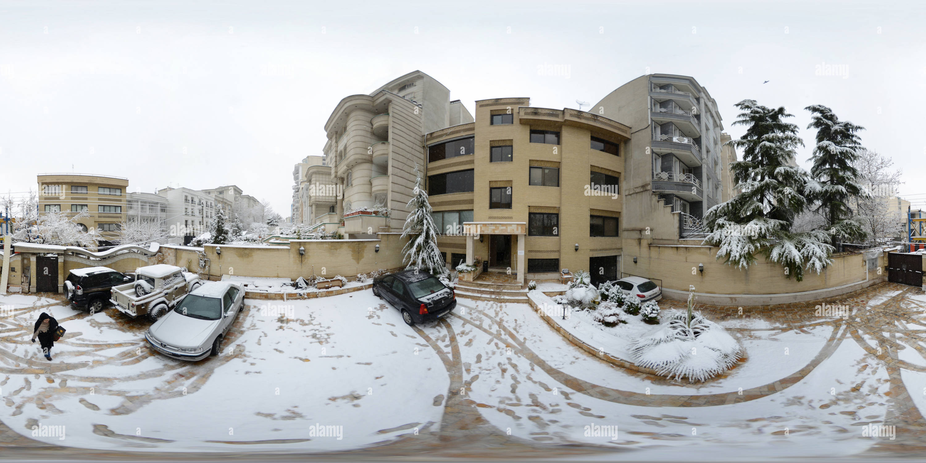 360° view of Tehran - Maryam St - Alamy