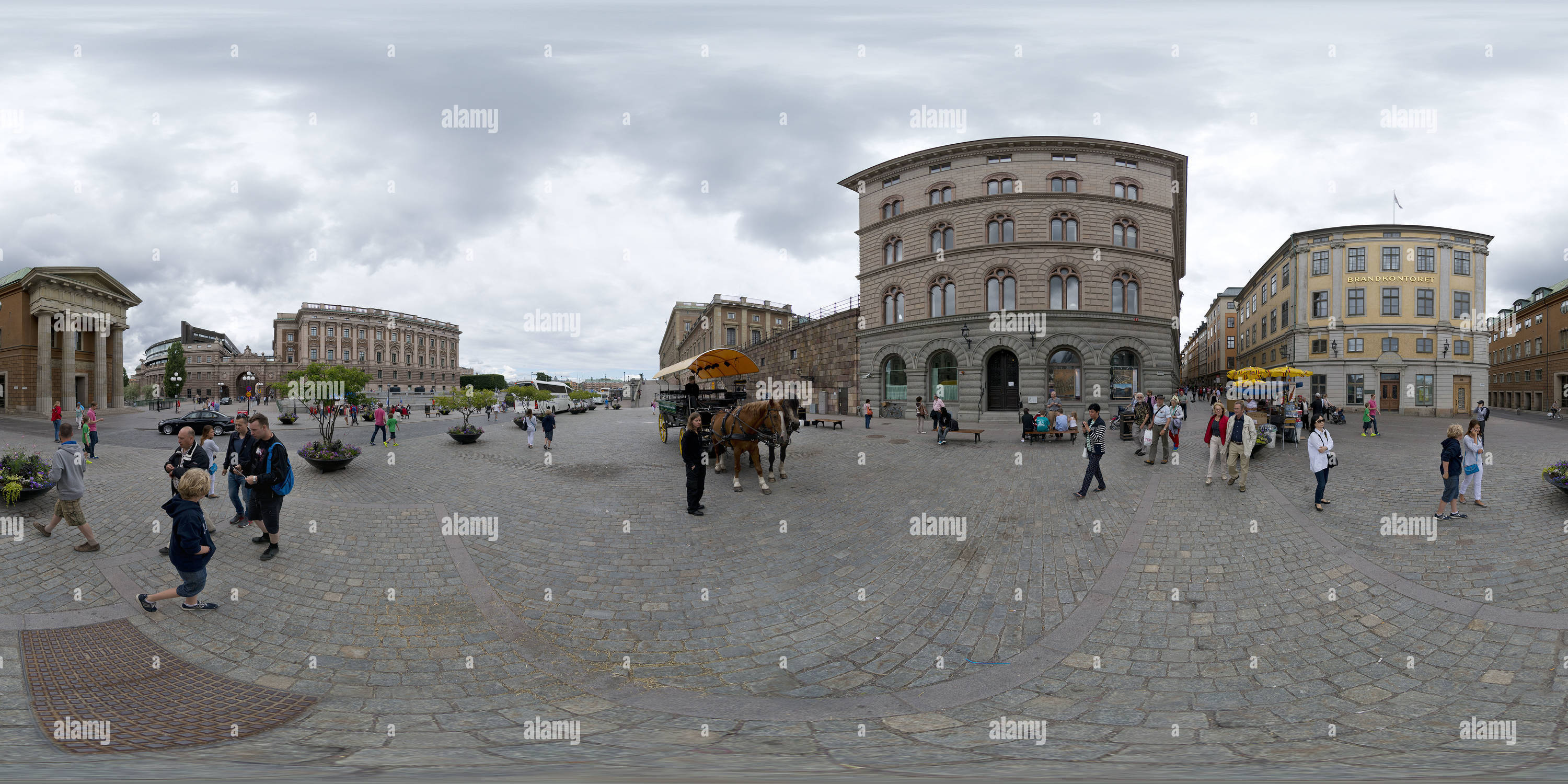 360° view of Backyard of the palace - Alamy