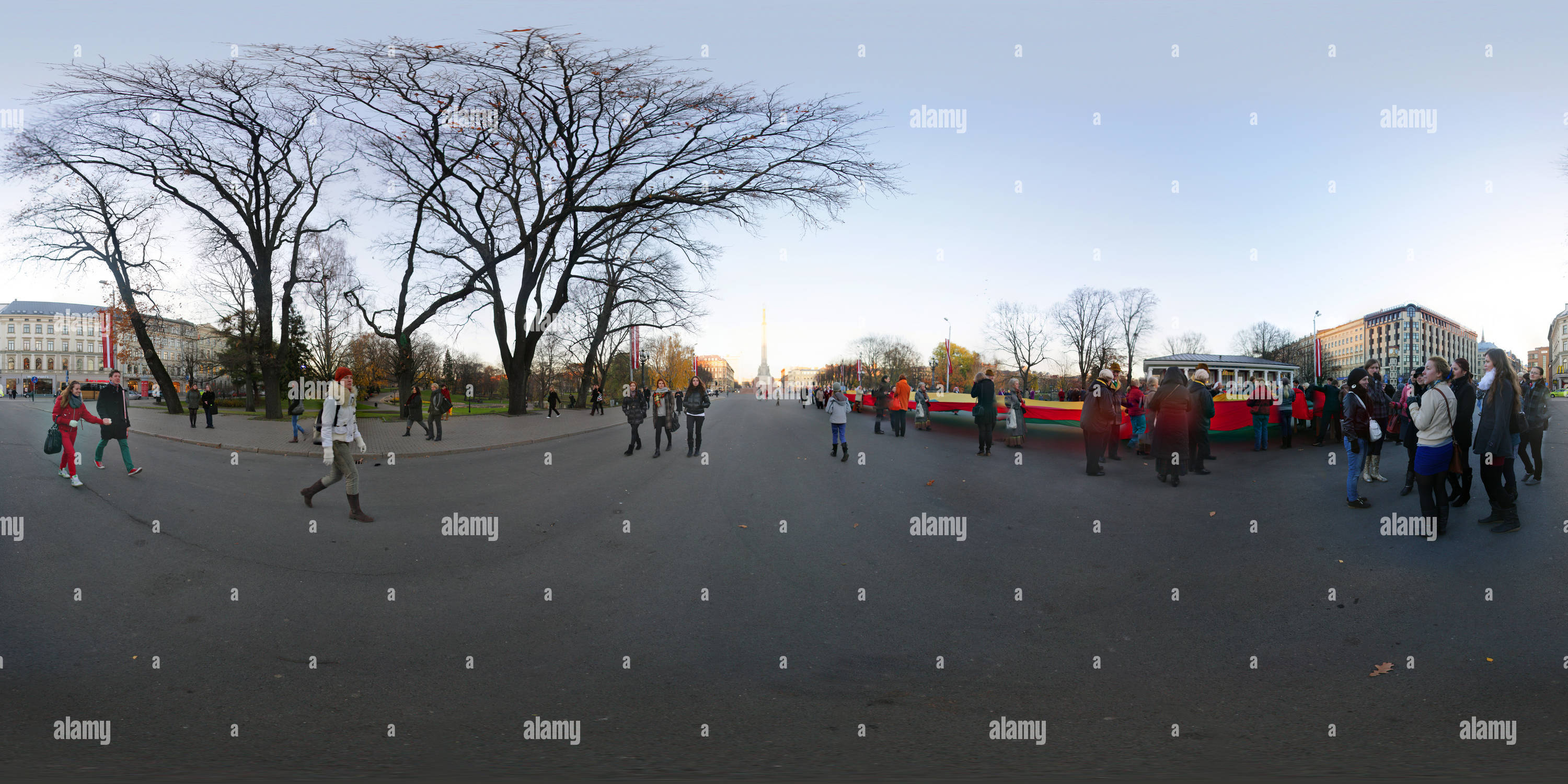 360° view of 17 Liberty monument - Alamy