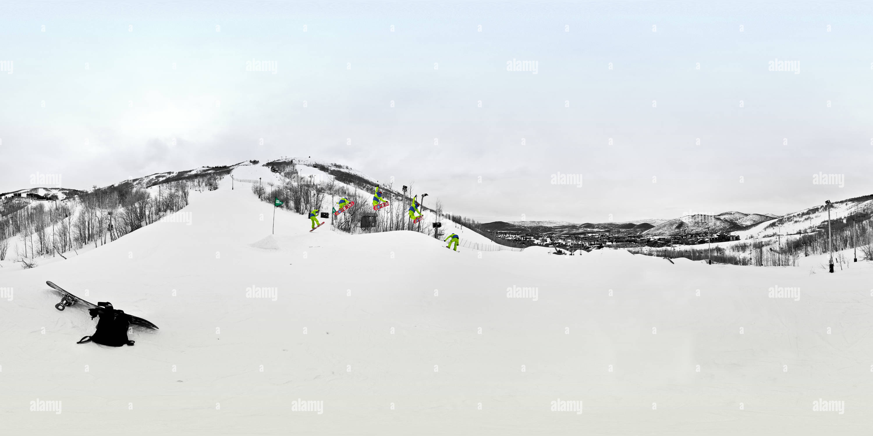 360° view of Park City mountain resort, Utah,USA - Alamy