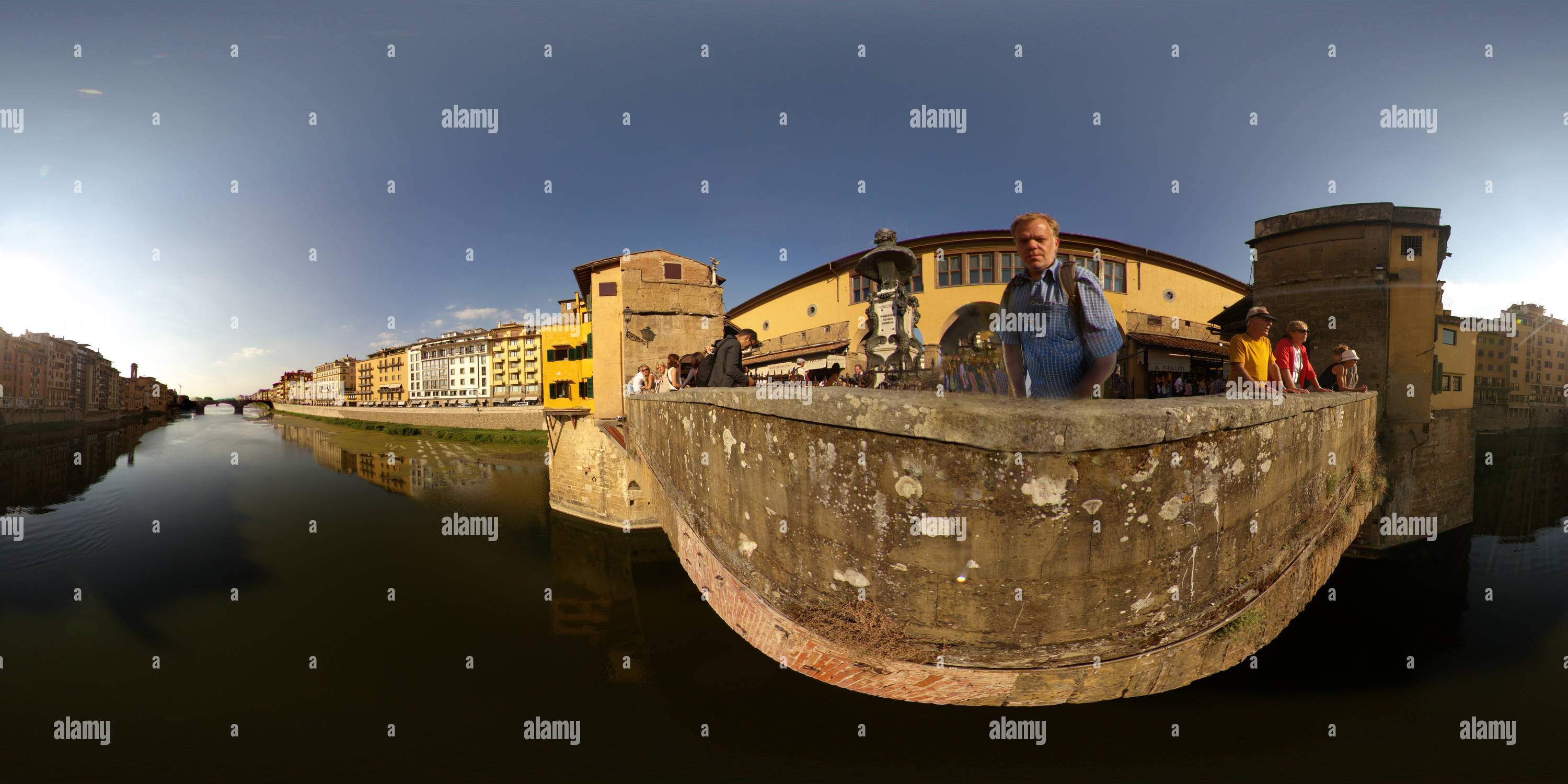 360° view of Ponte Vecchio - Alamy