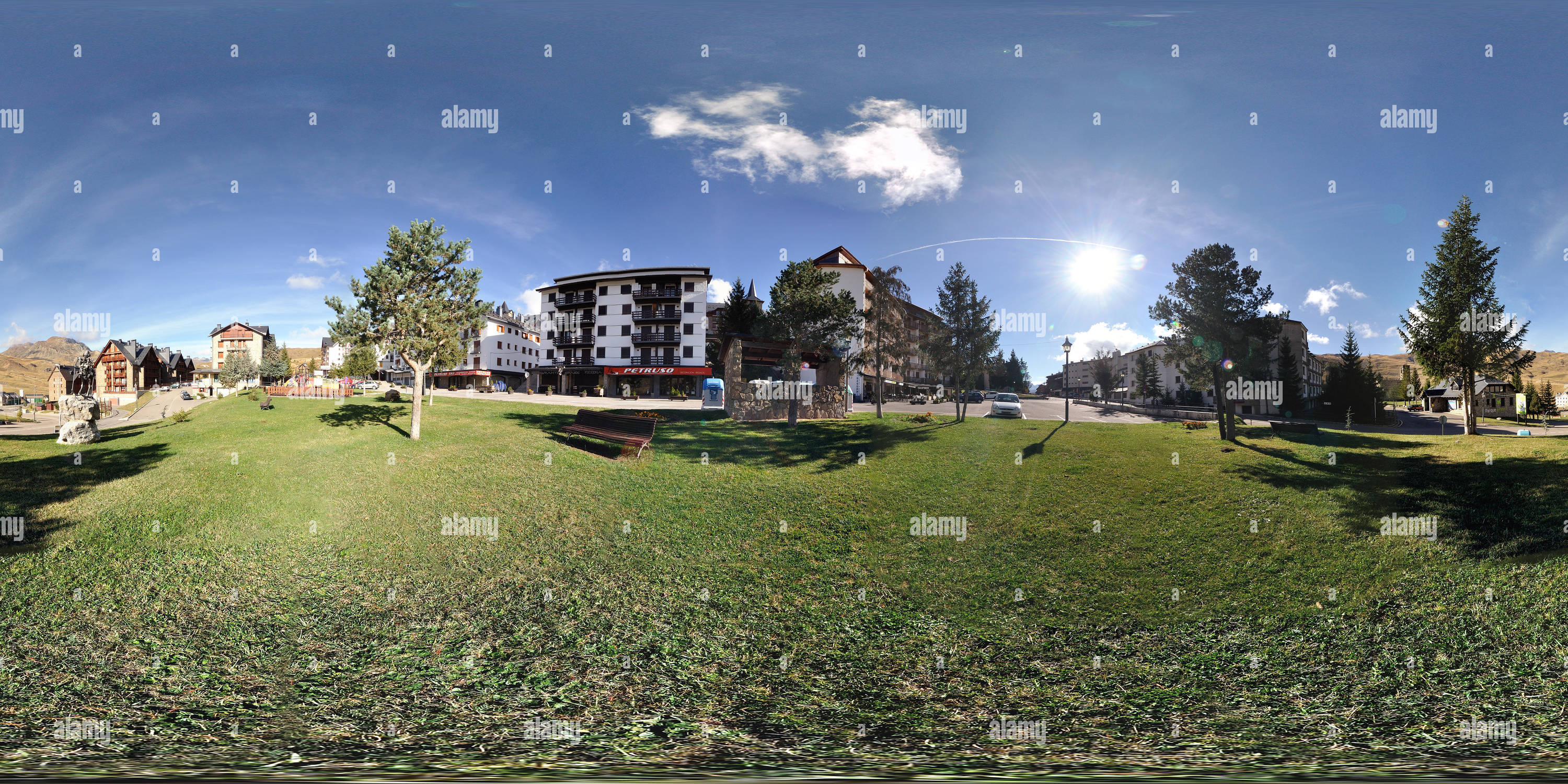 360° view of Formigal Park, Pyrenees, Tena Valley, Huesca, Spain - Alamy
