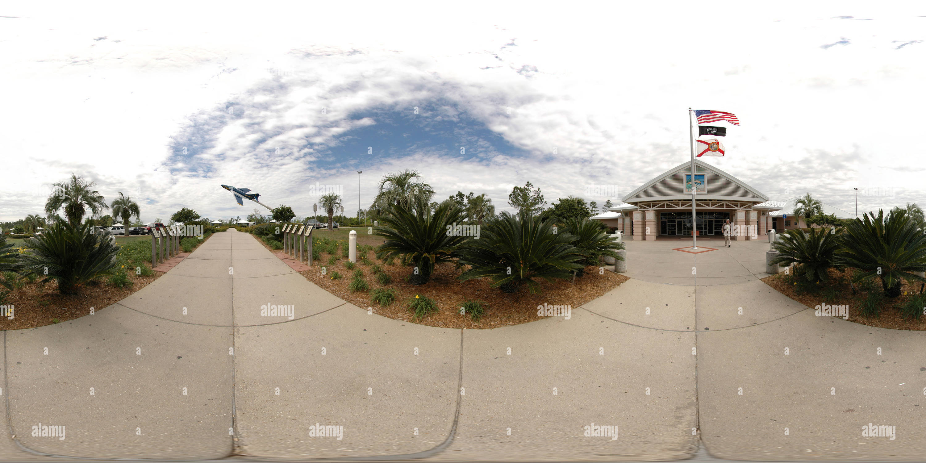 360° view of Florida welcome center - Alamy