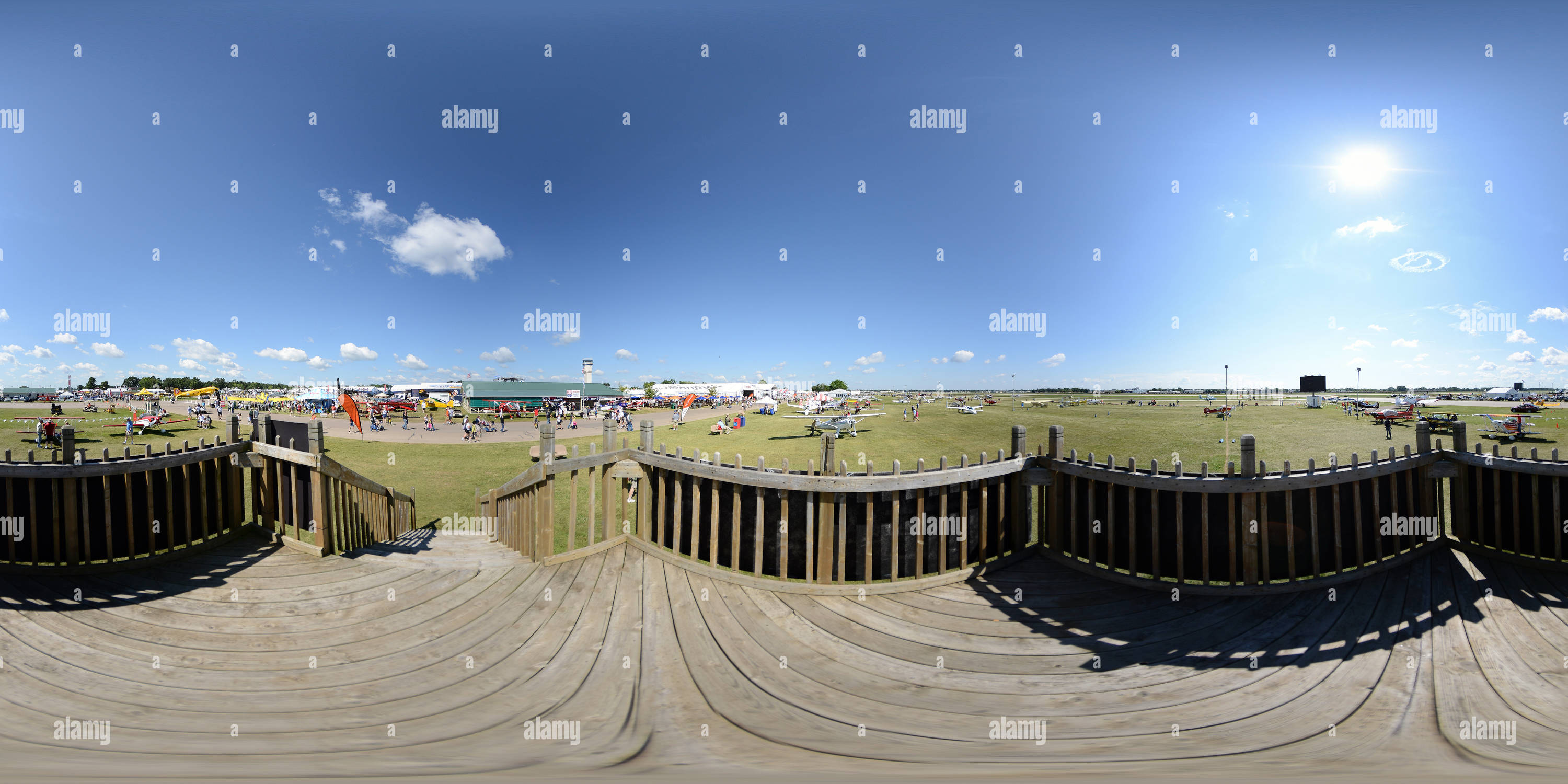 Oshkosh wisconsin eaa airventure airplane air show hi-res stock ...