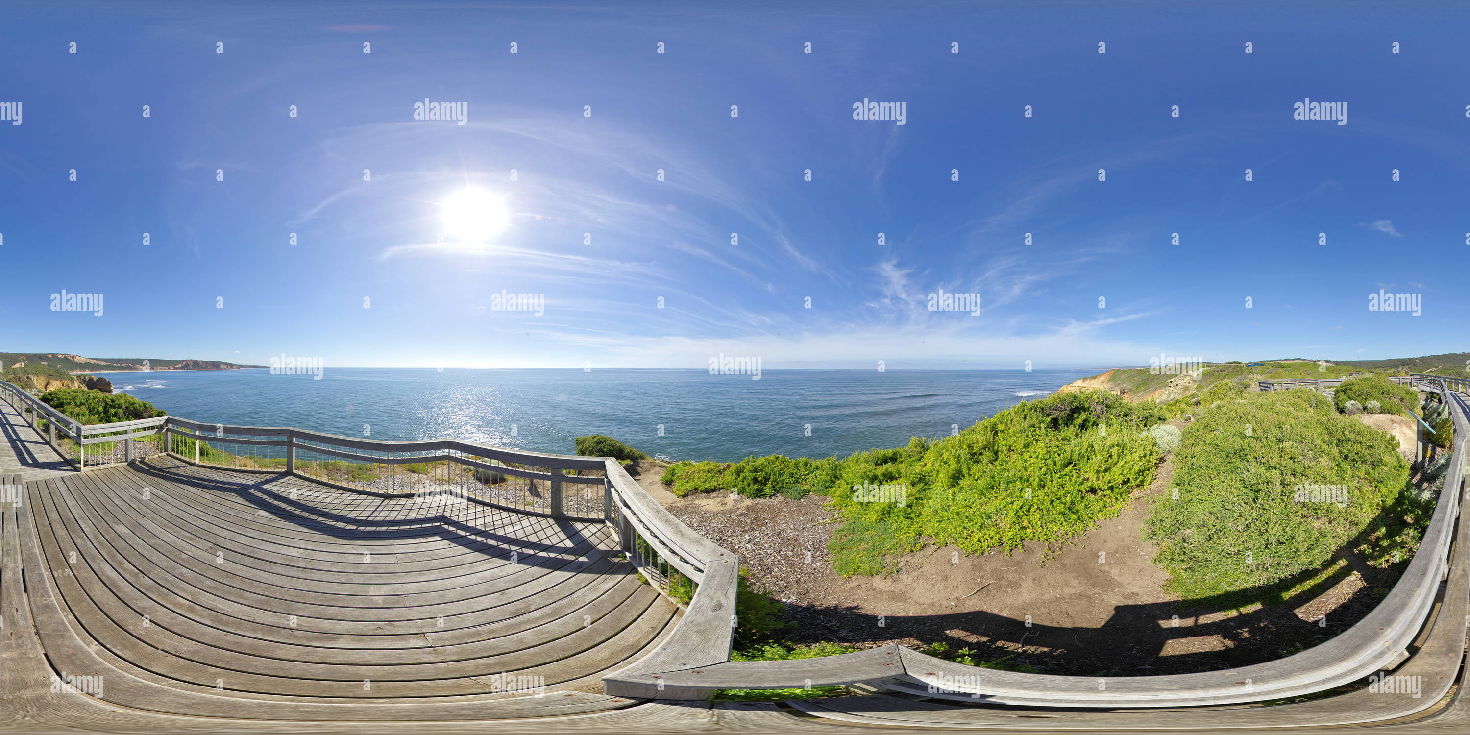 360° view of Point Addis Marine National Park - Alamy