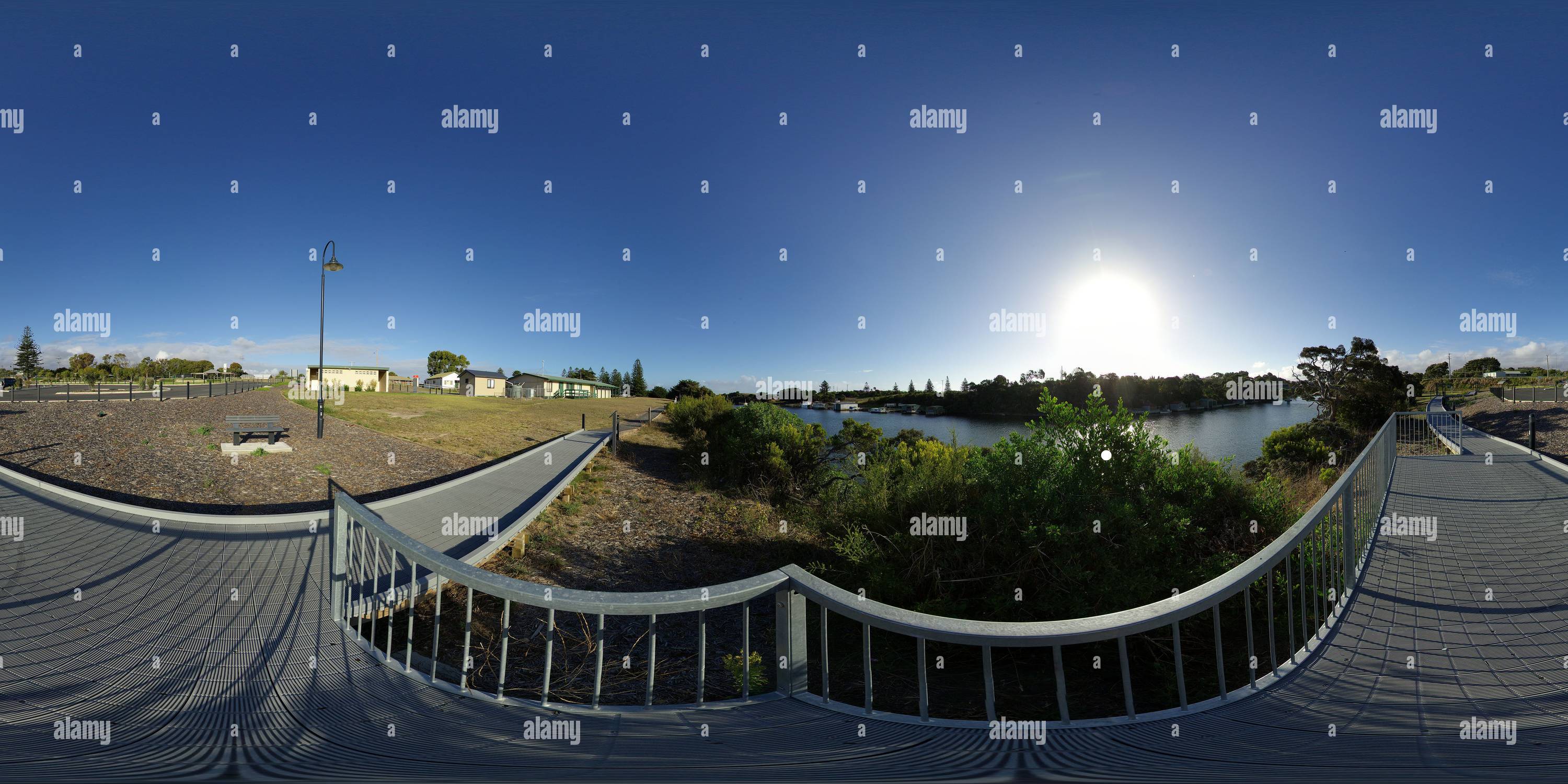 360° view of Glenelg River boardwalk in Nelson - Alamy