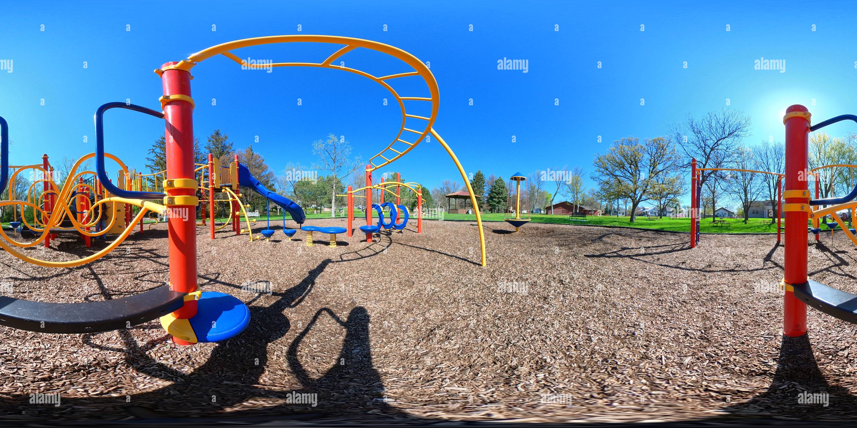 360 panorama playground hi-res stock photography and images - Alamy