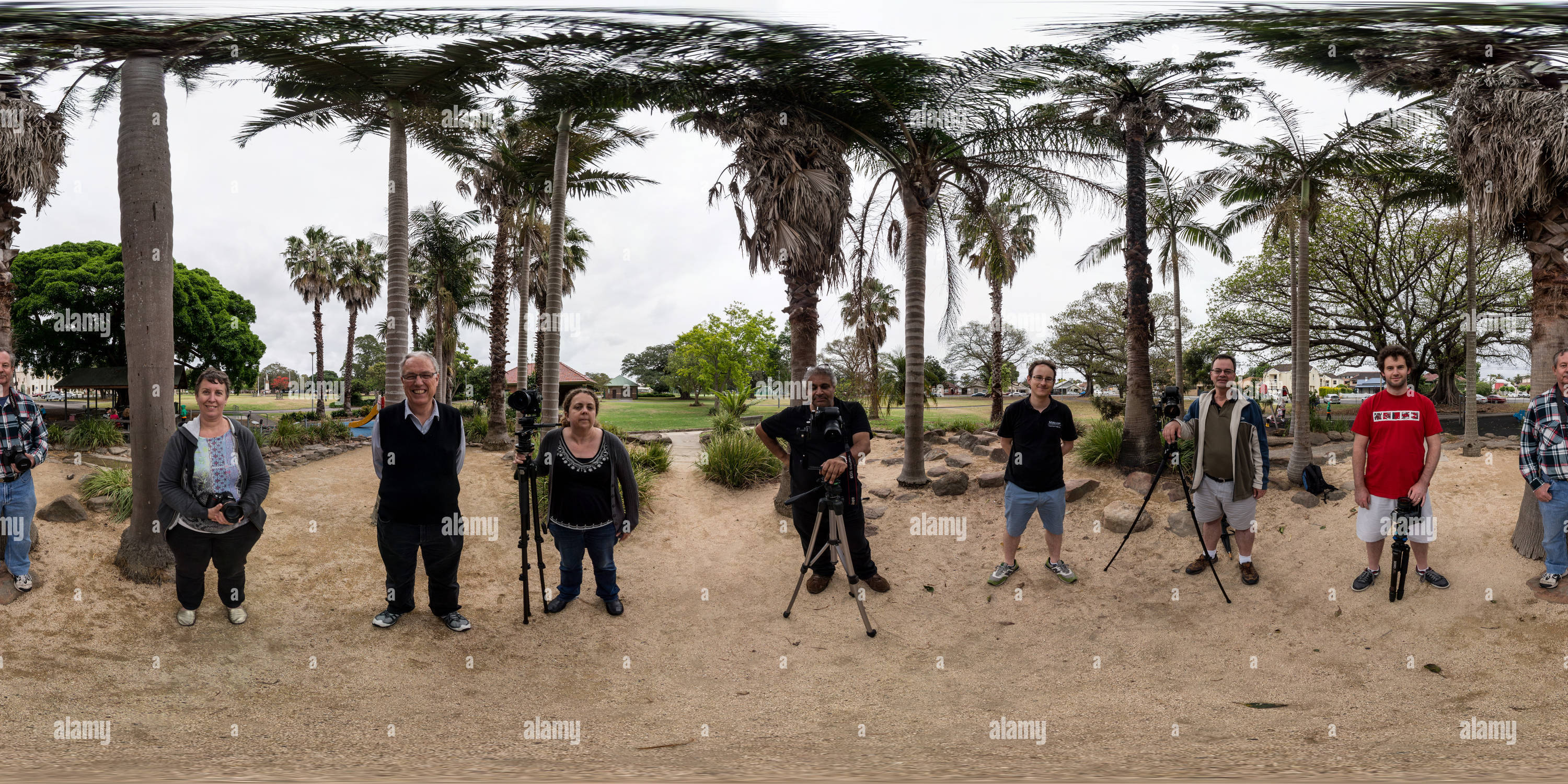 360° view of Newcastle Sundance Panorama Workshop by Florian Knorn - Alamy