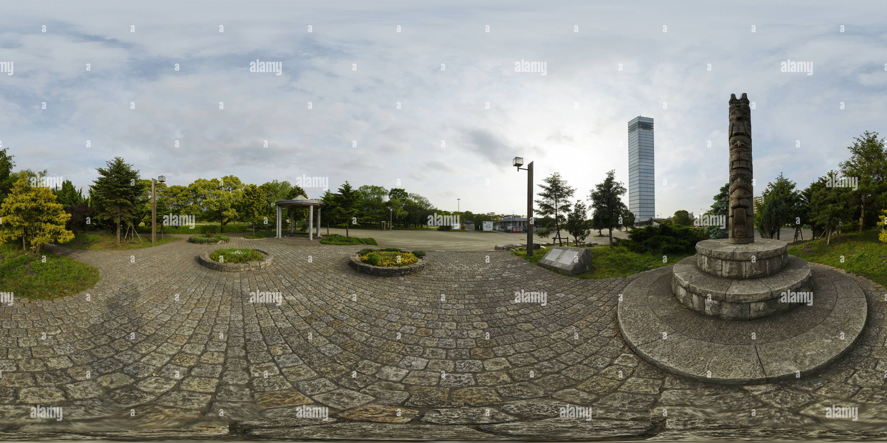 360° view of Chiba Port Tower - Alamy