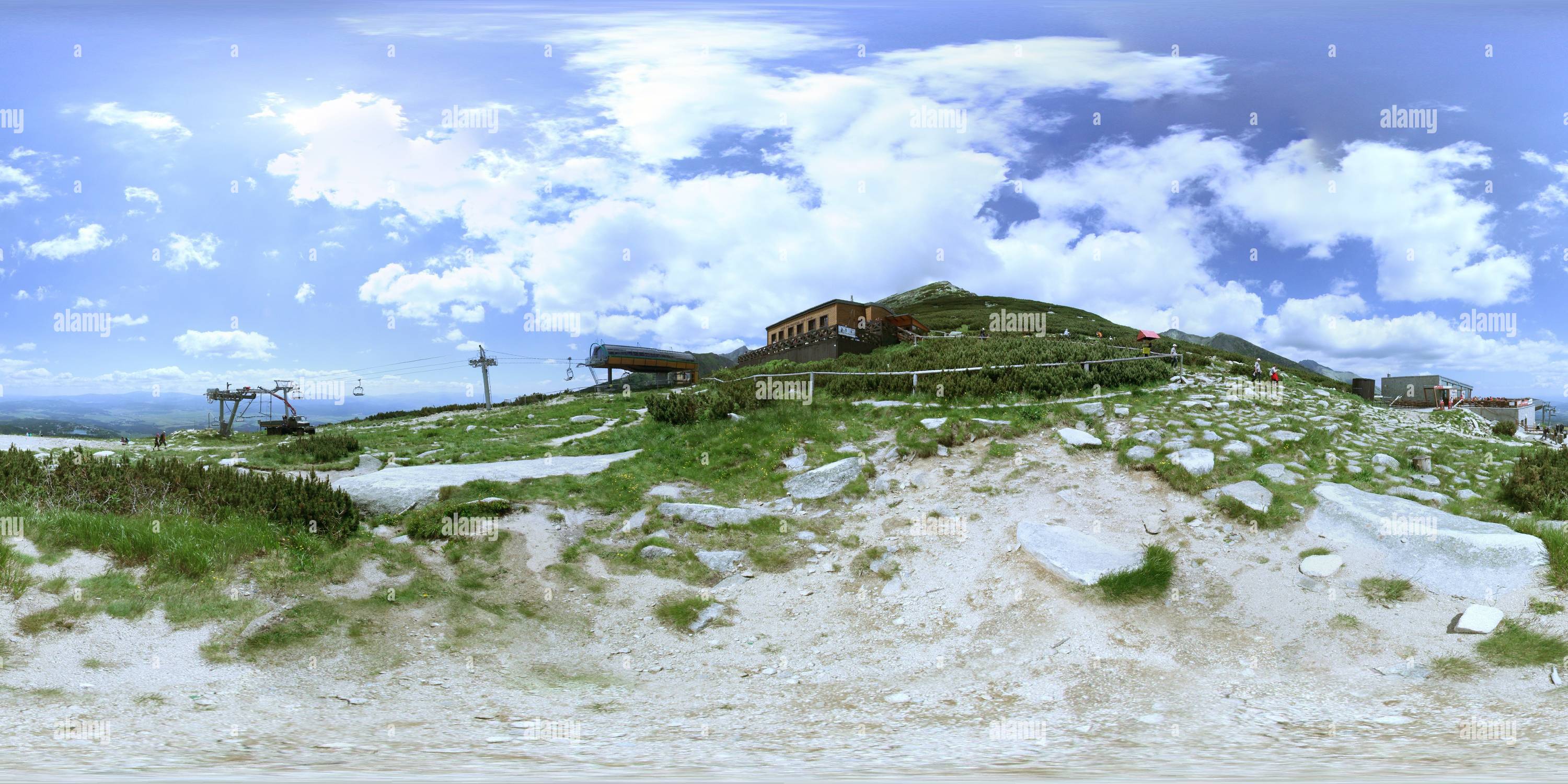 360° view of Chata pod Soliskom - Alamy