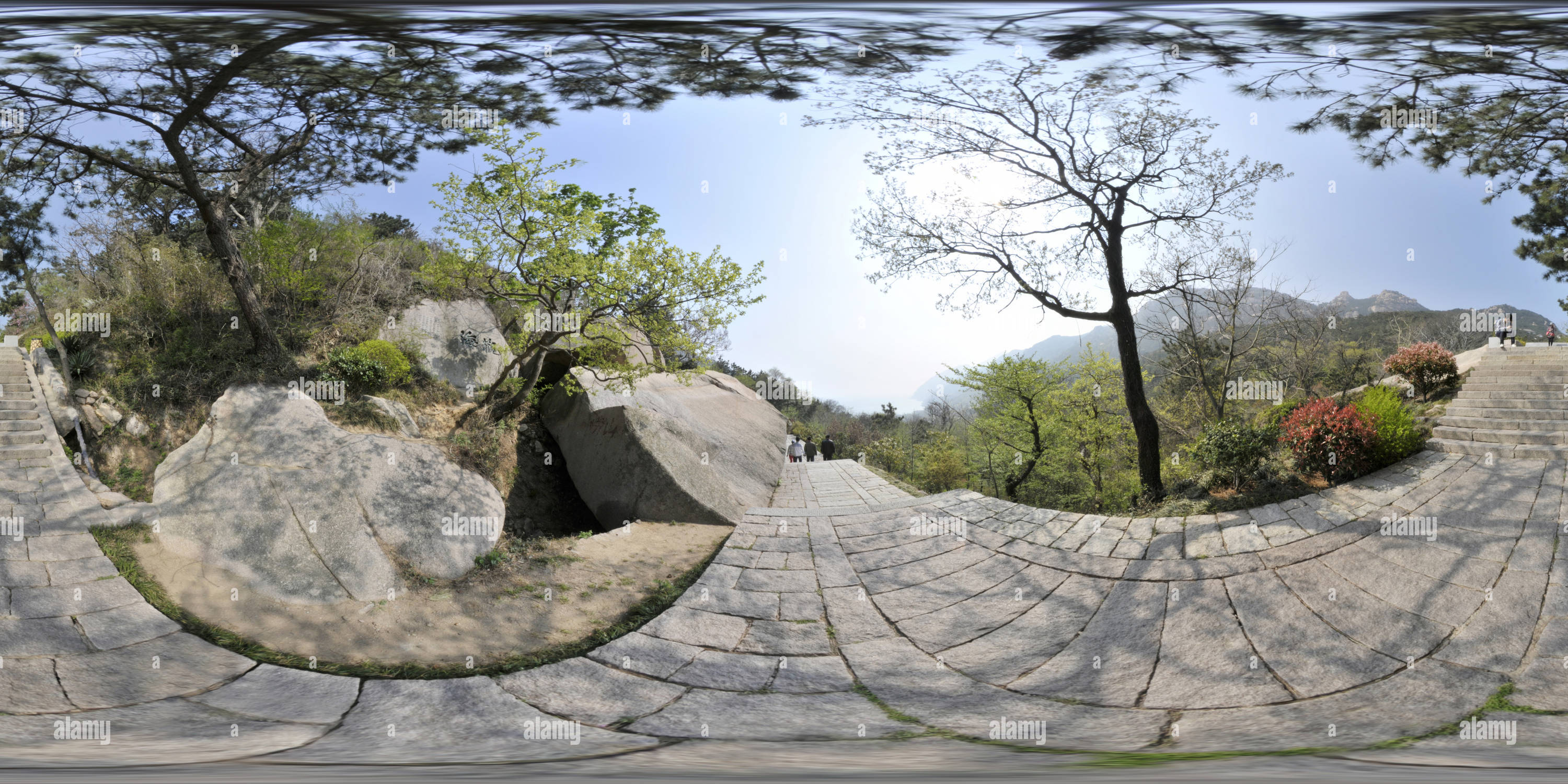 360° view of View of the Sea Point(1527)观海 - Alamy