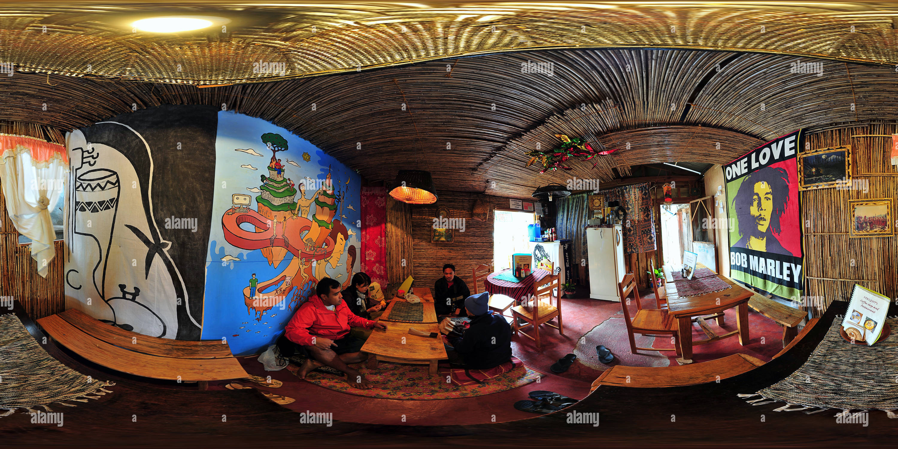360° view of Met Bob Marley in Sagada - Alamy