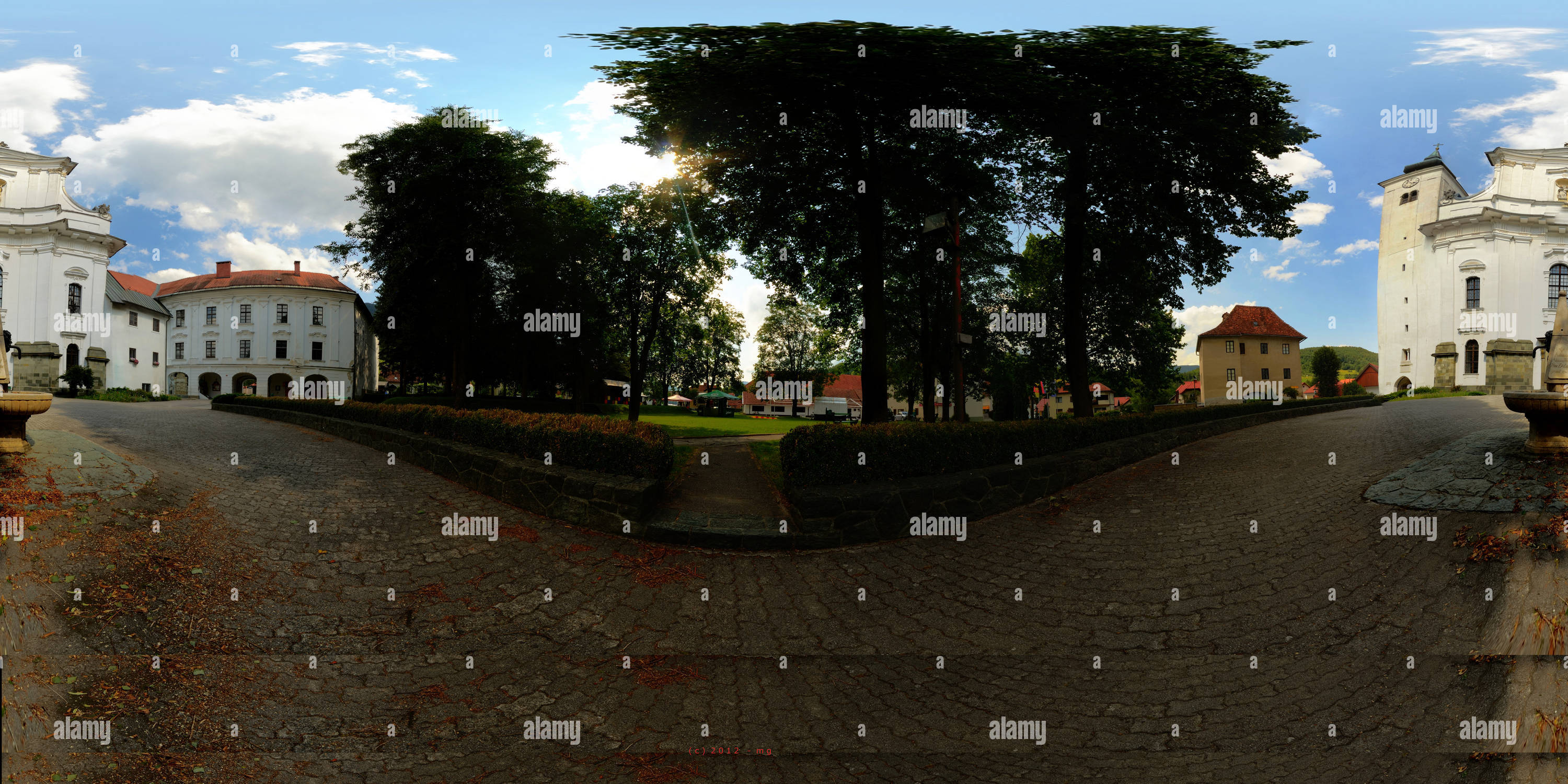 360° view of Gornji Grad - katedrala/vhod - Alamy