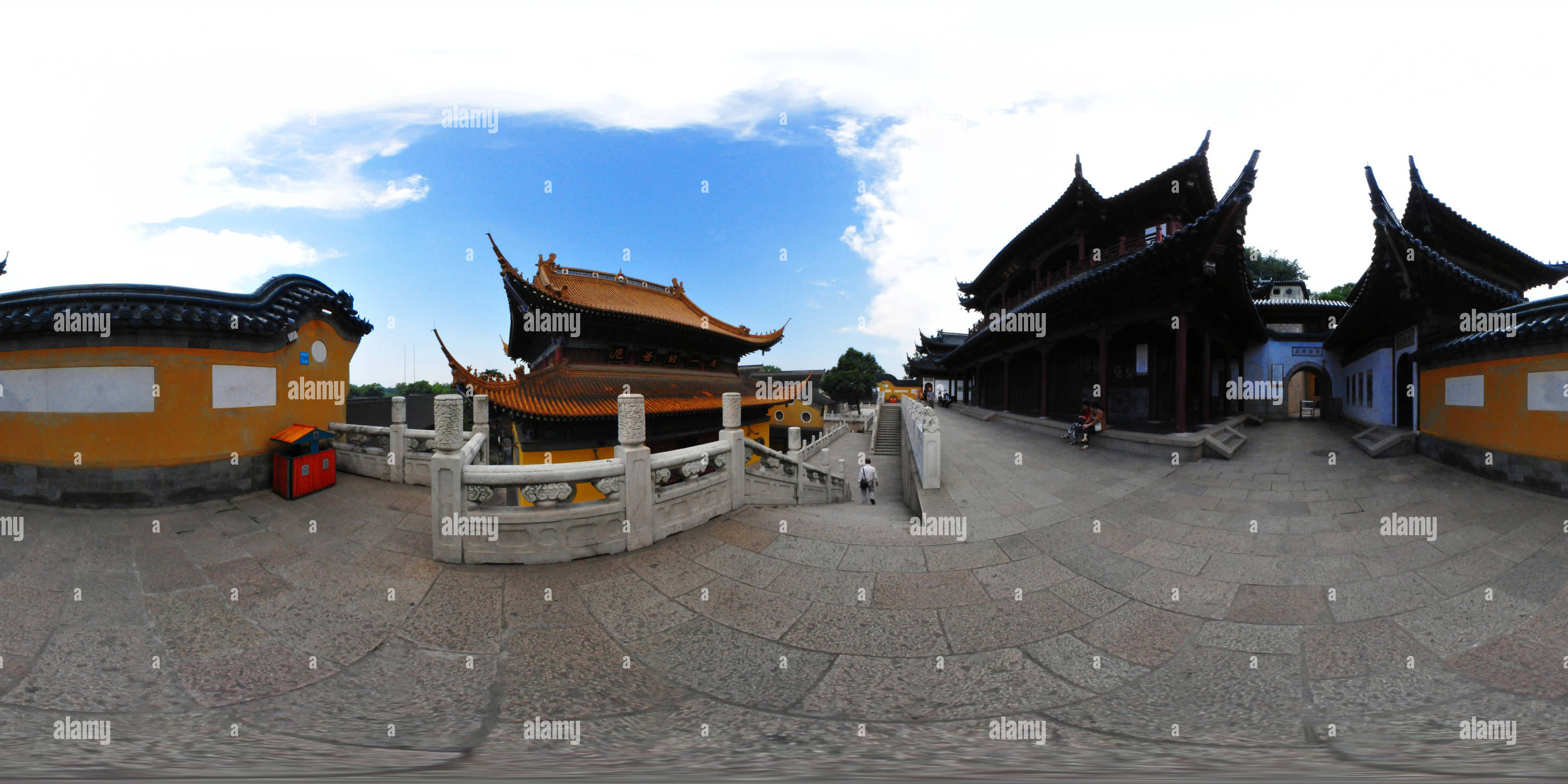 360° view of Jinshan Temple Miaogao Platform 妙高台 (127 - Alamy