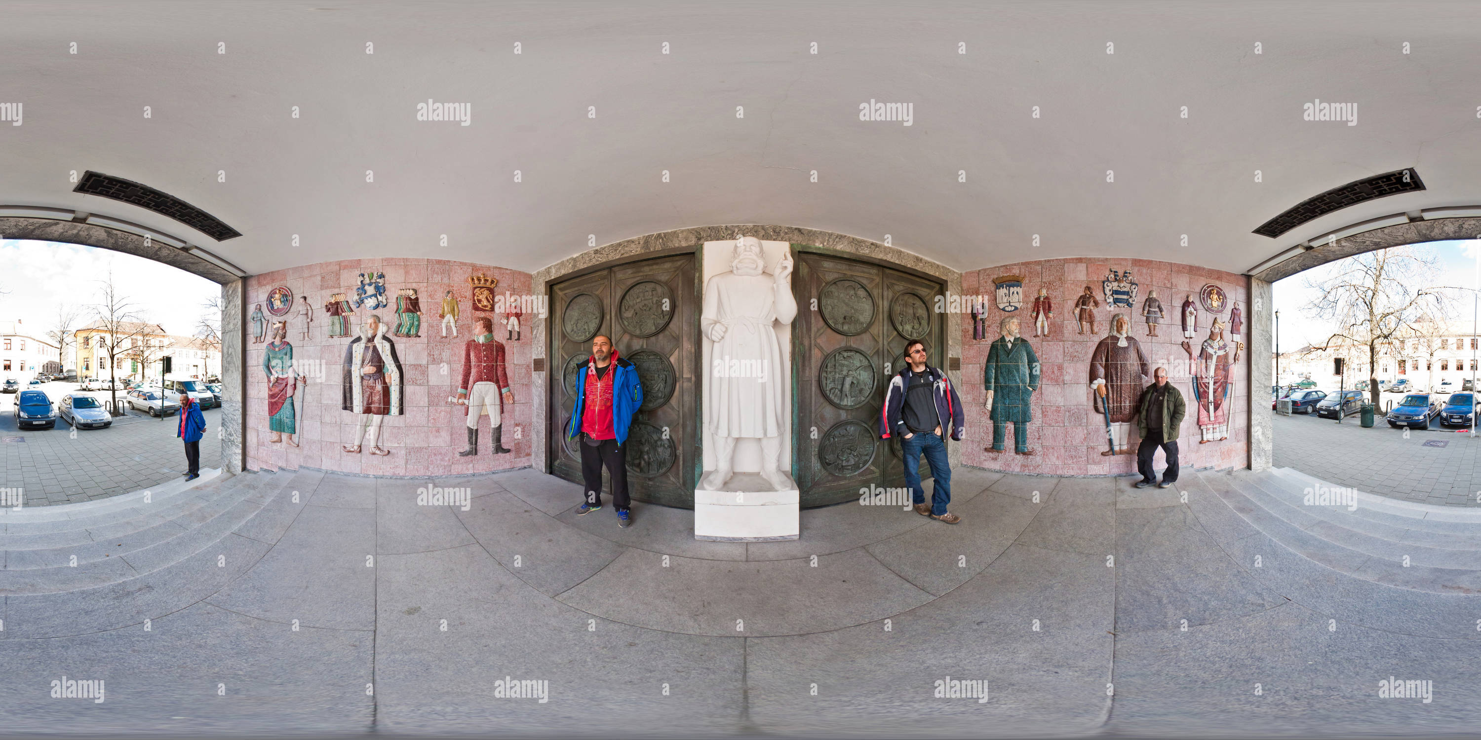 360° view of Trondheim tinghus, Trondheim - Alamy