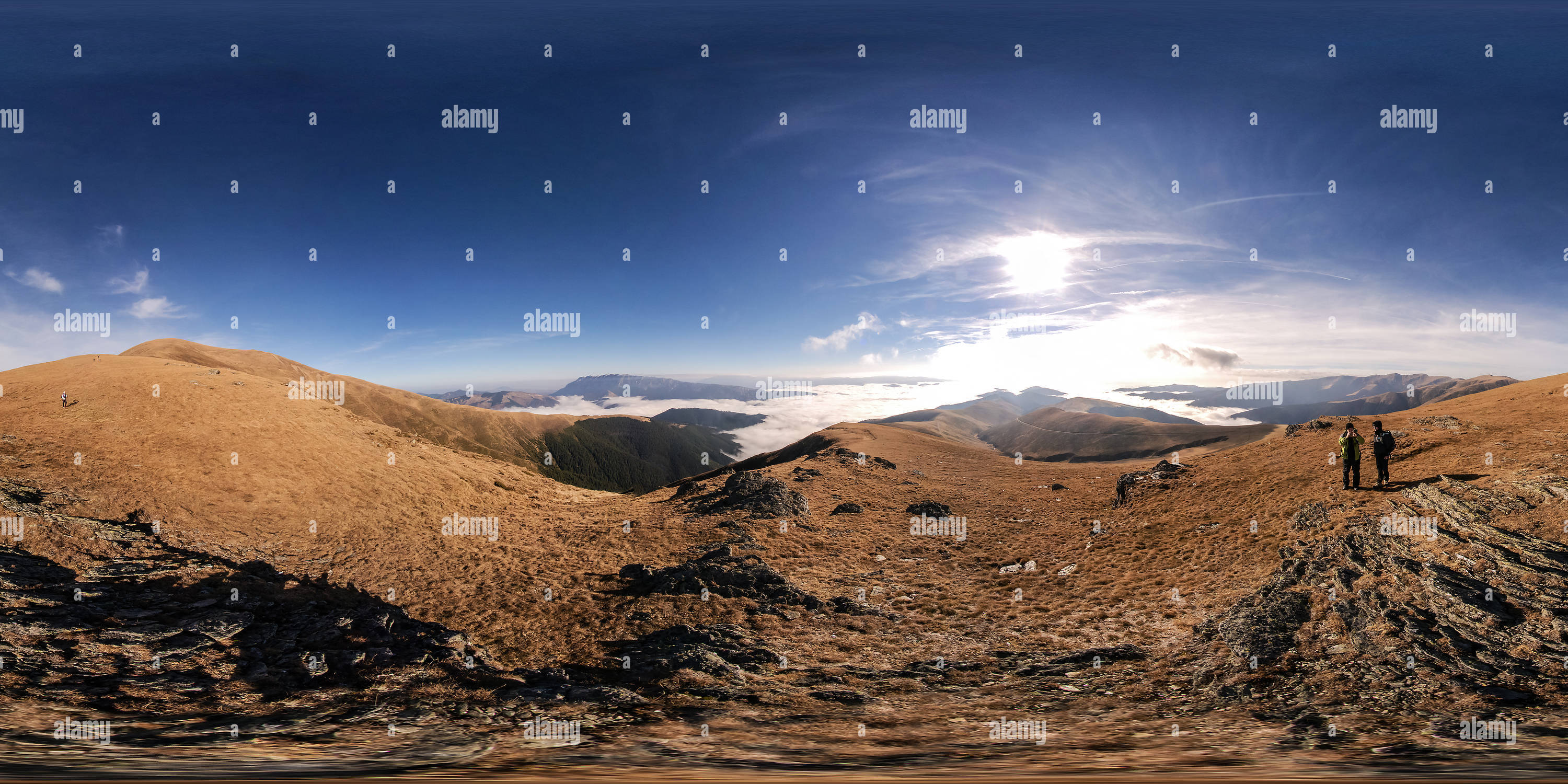 360° view of Hiking to Papusa Peak - Alamy
