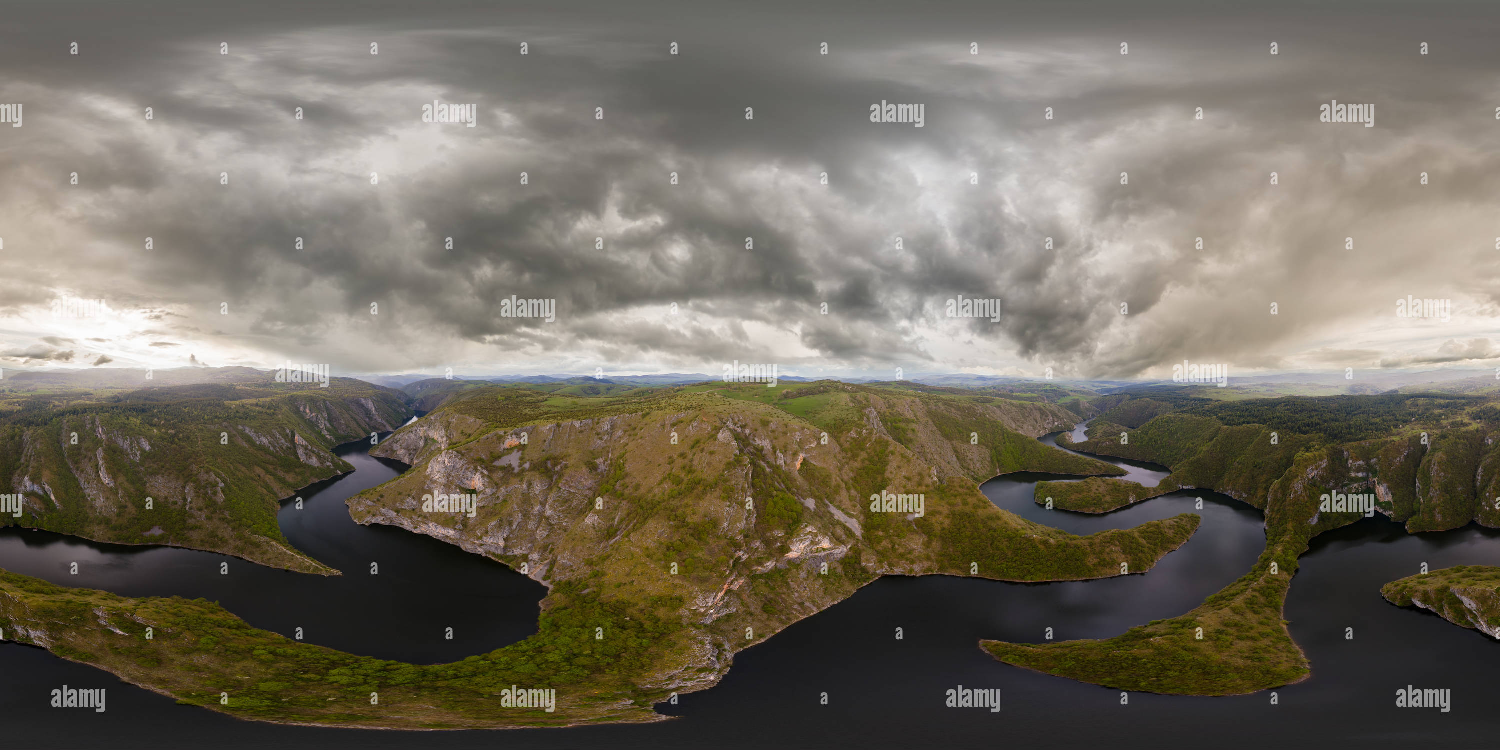 Meanders uvac hi-res stock photography and images - Alamy