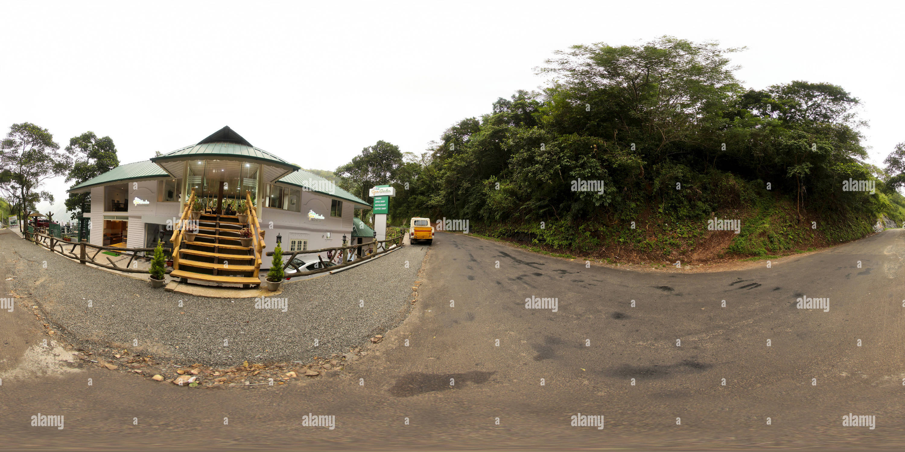 360° view of Vagamon Spice Garden - Alamy