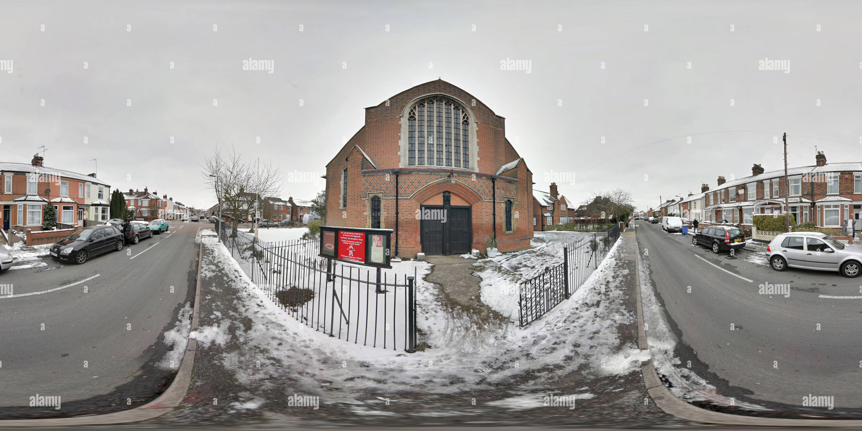 360° view of St Bart Church Ipswich UK - Alamy