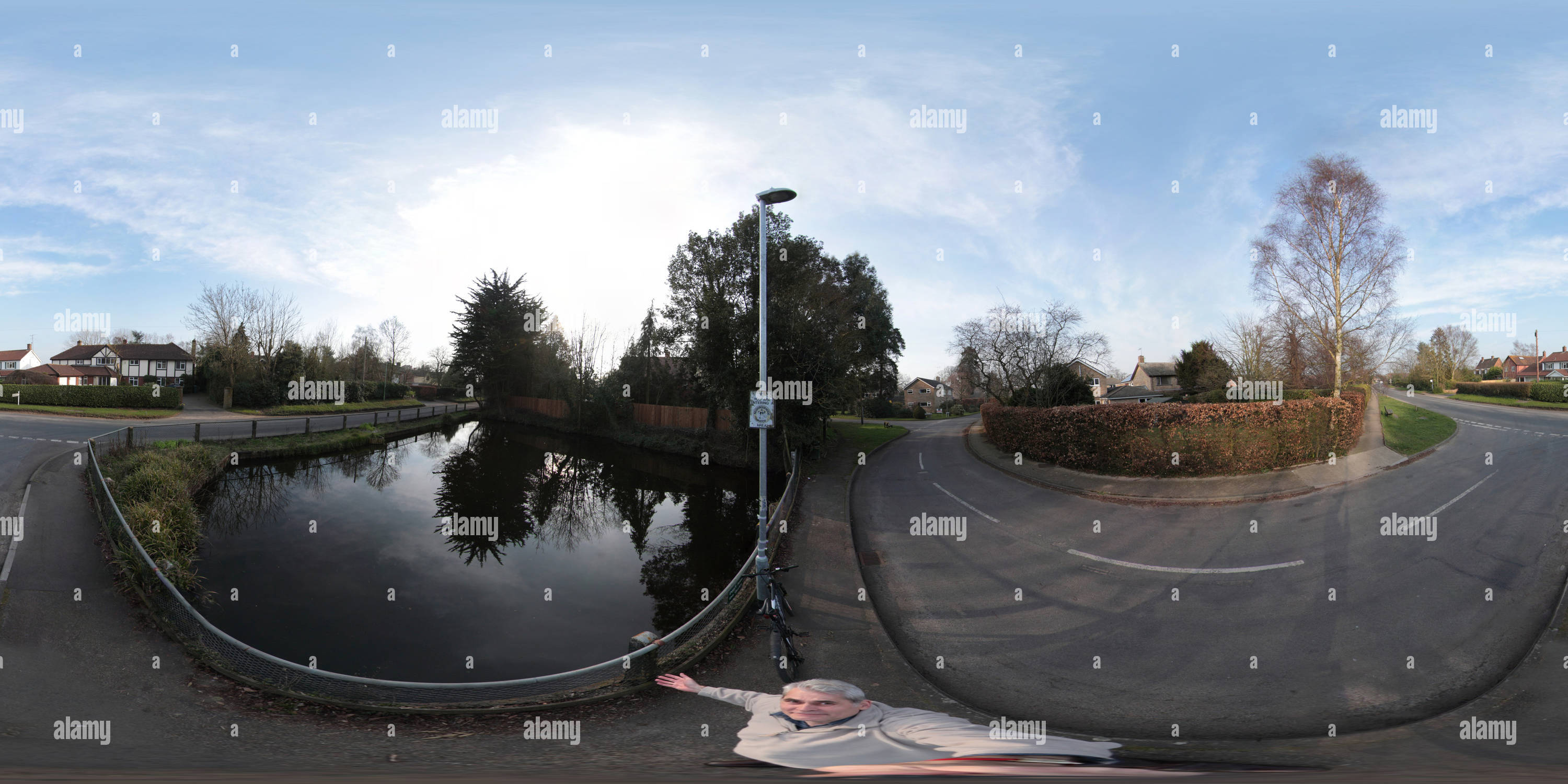 360° view of St Andrew Rushmere 2014 03 14 - Alamy