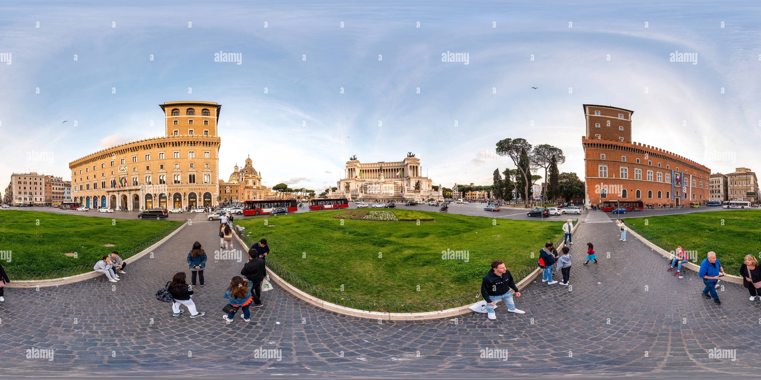 360 panorama rome hi-res stock photography and images - Alamy