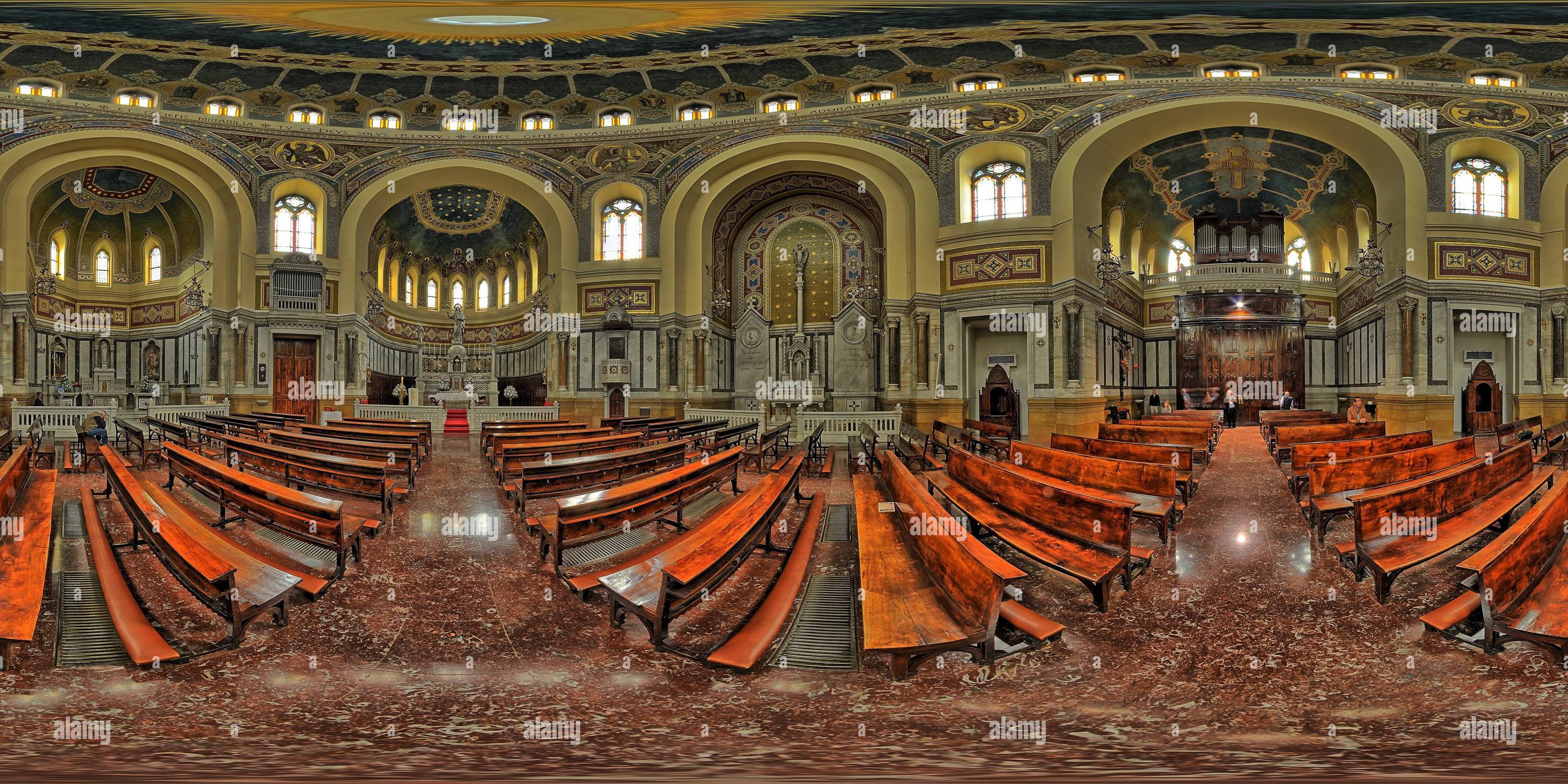 360° view of Church of Saint Emmanuel and Saint Benito, Madrid, Spain ...