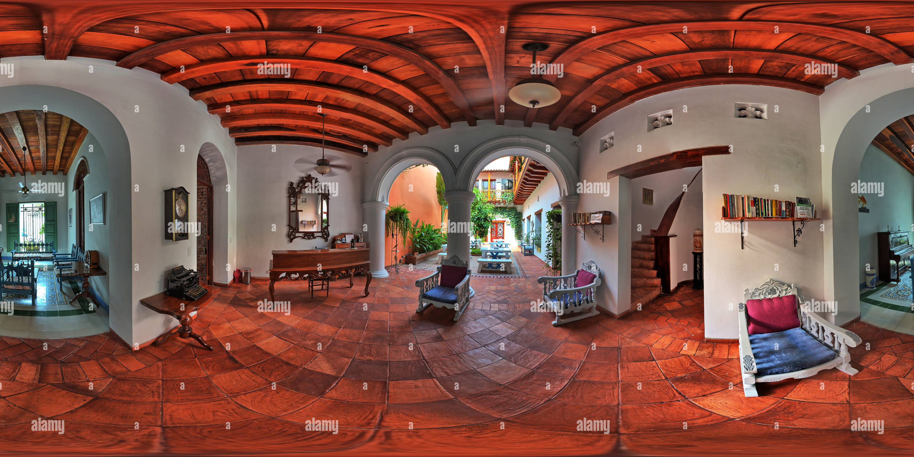 360° view of Beautiful Decoration, Colonial Architecture, Cienaga ...