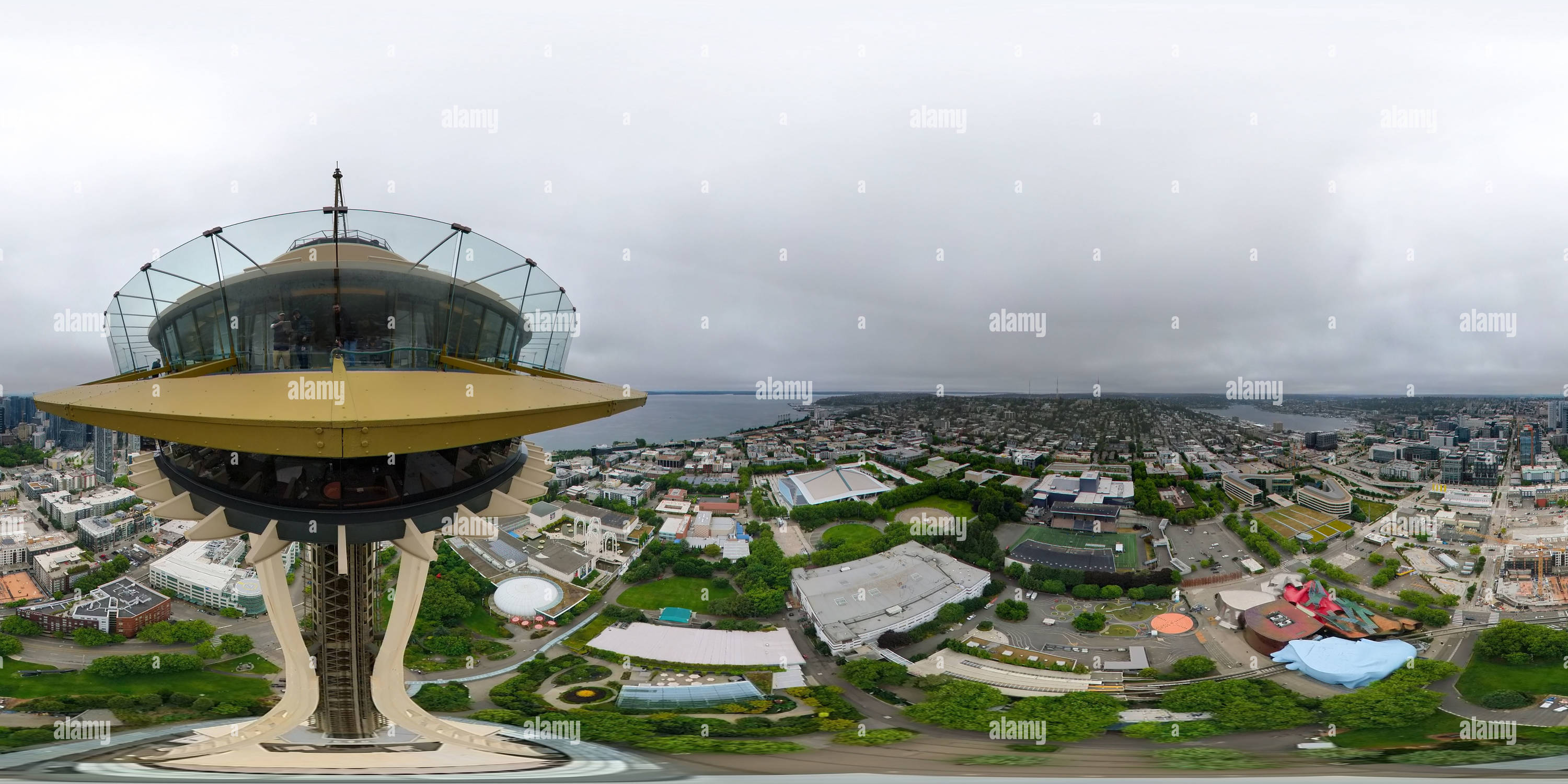 360° view of 02 Space Needle North - Alamy