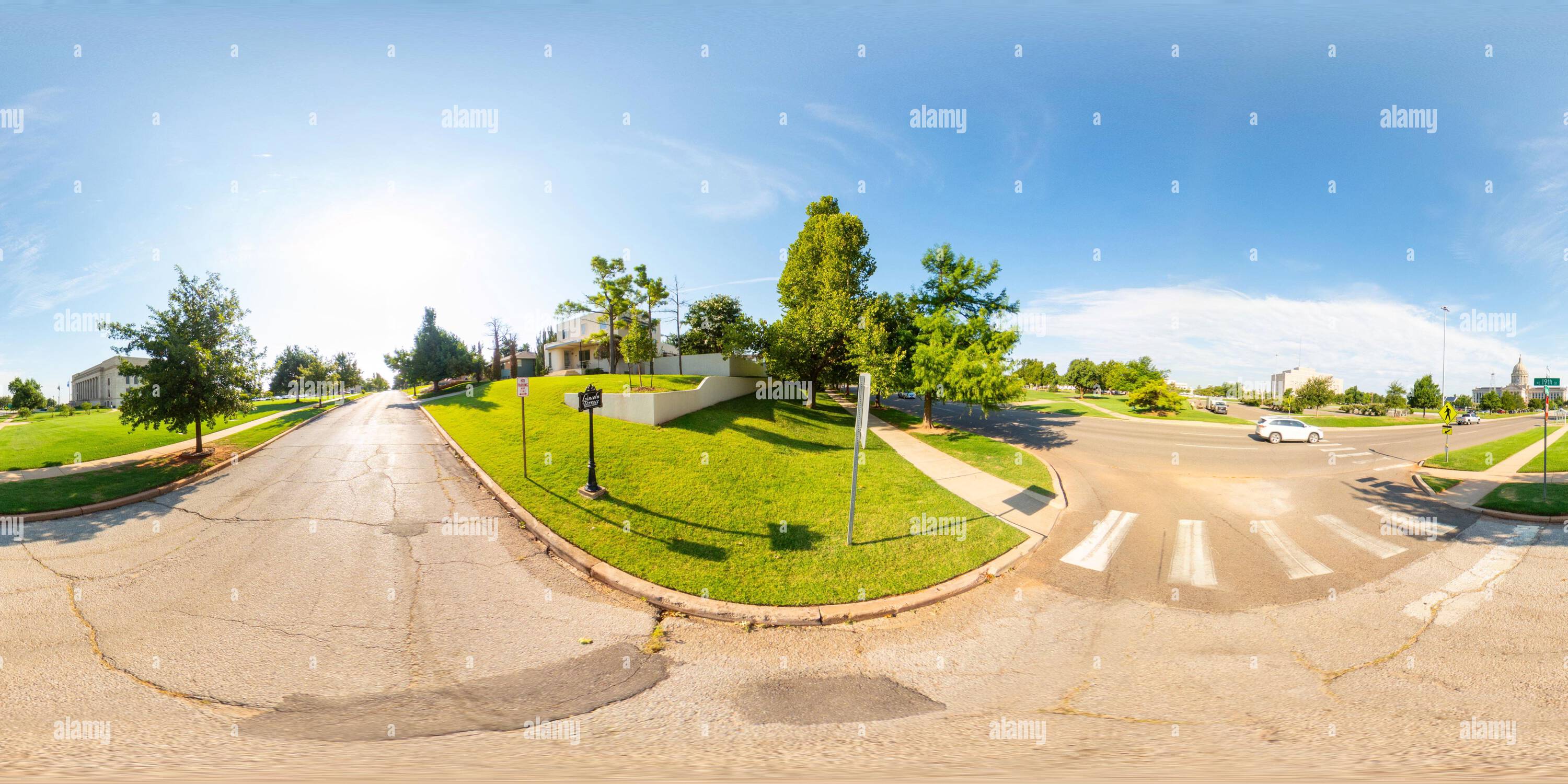 360° view of 360 equirectangular photo Lincoln Terrace Historic ...