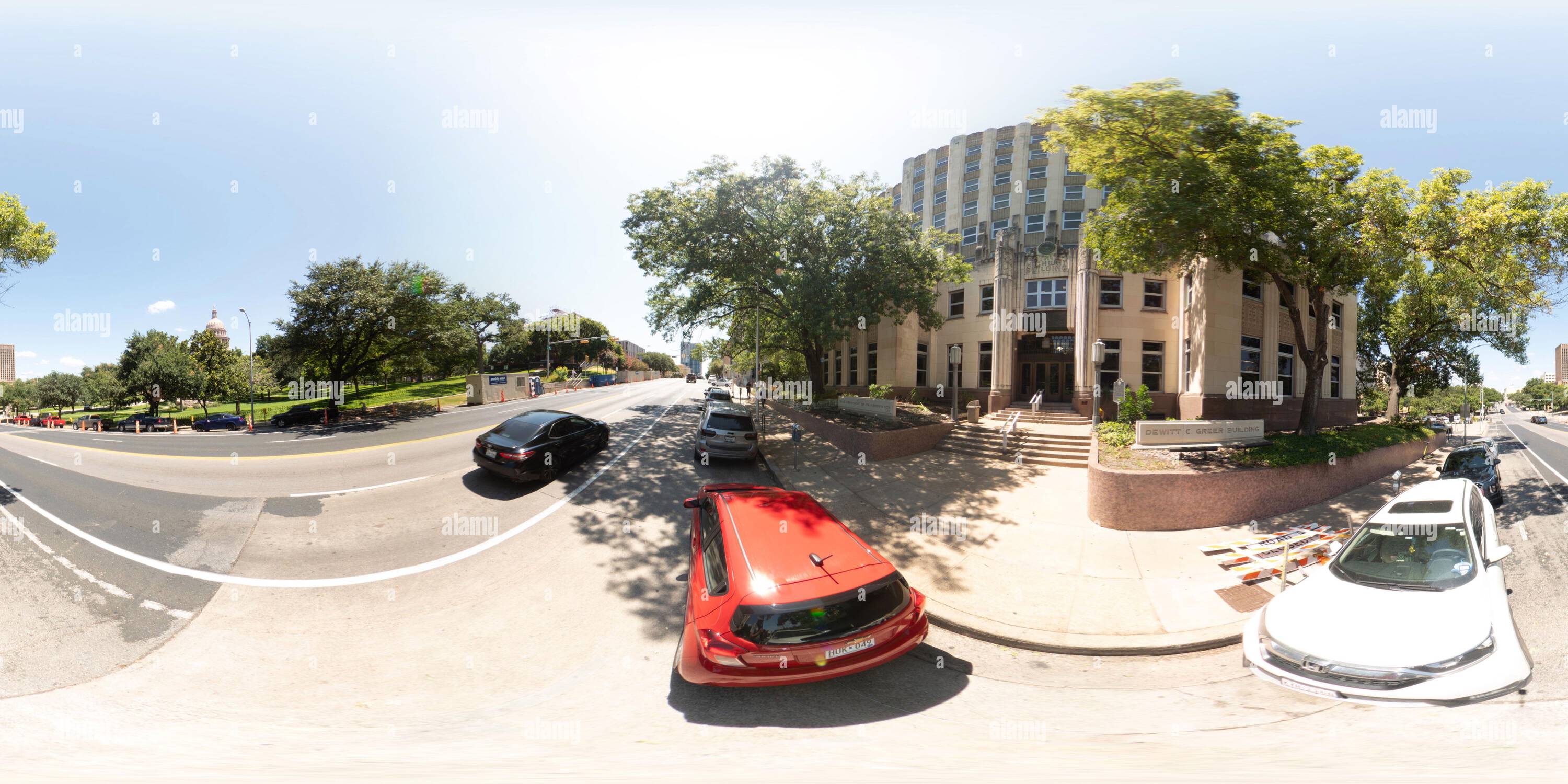 360° view of Austin, TX, USA - July 24, 2023: 360 equirectangular photo ...