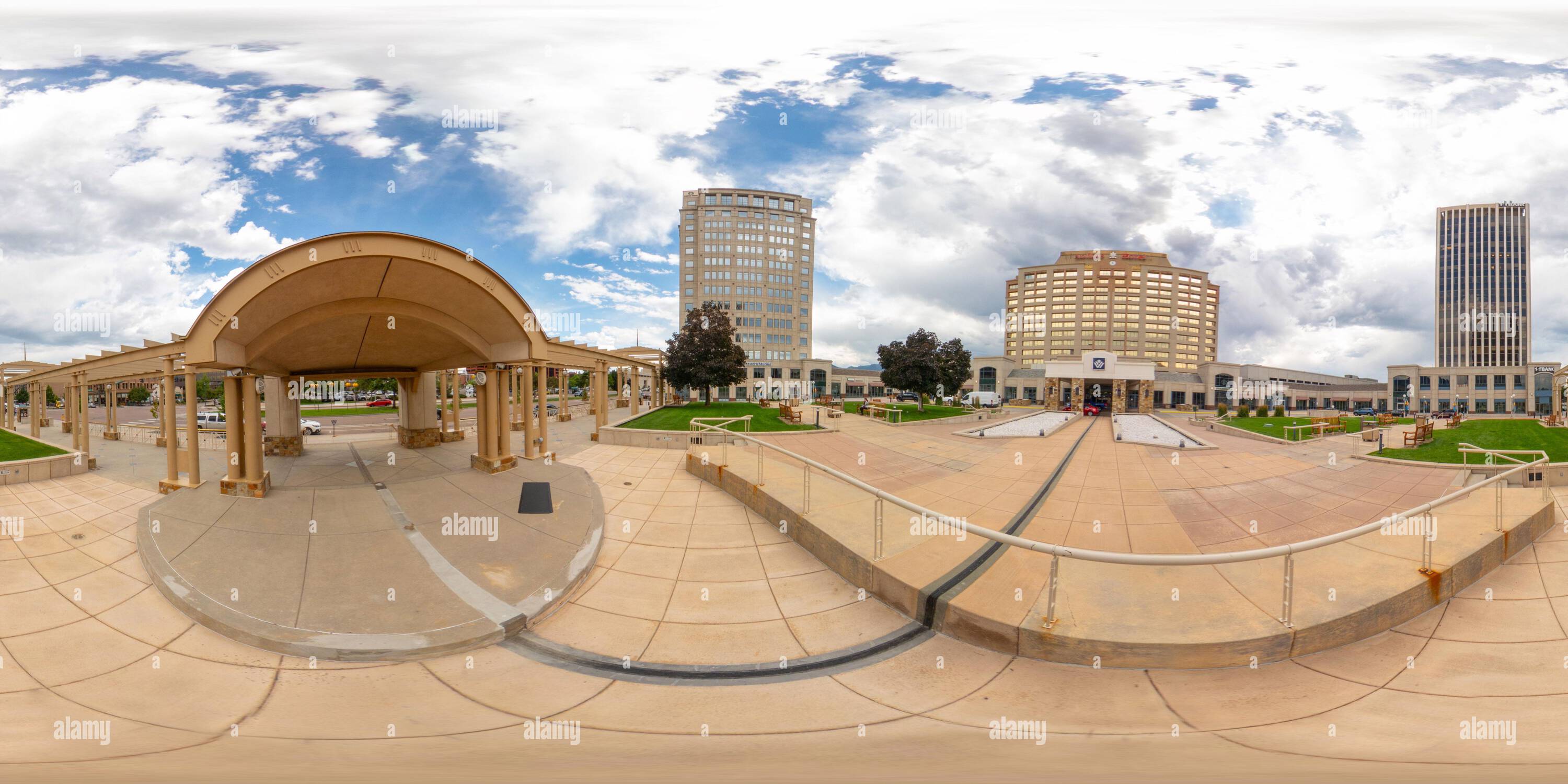 360° view of Colorado Springs, CO, USA - July 26, 2023: 360 photo of ...
