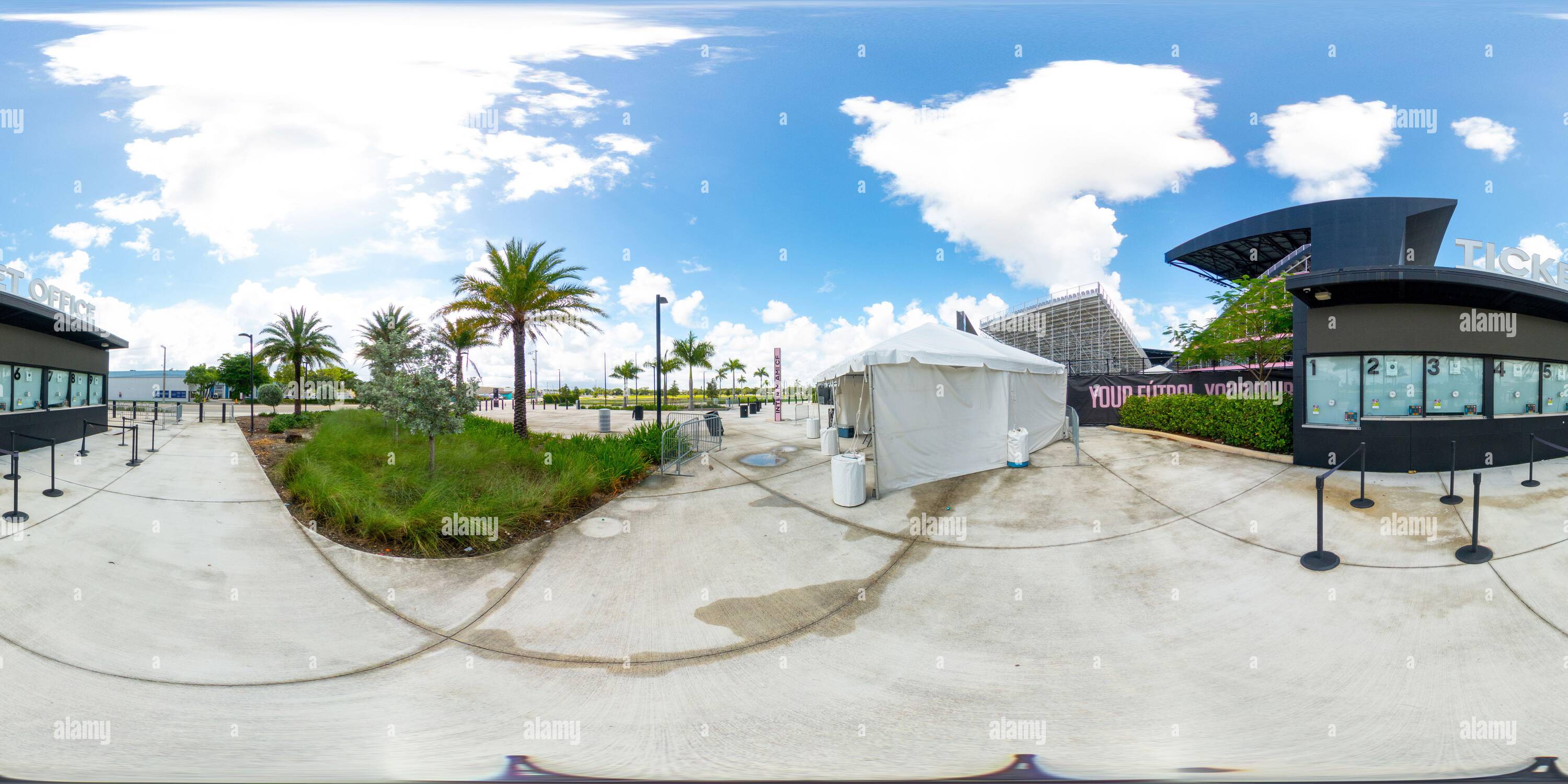 360° view of Fort Lauderdale, FL, USA - august 19, 2023: 360 ...