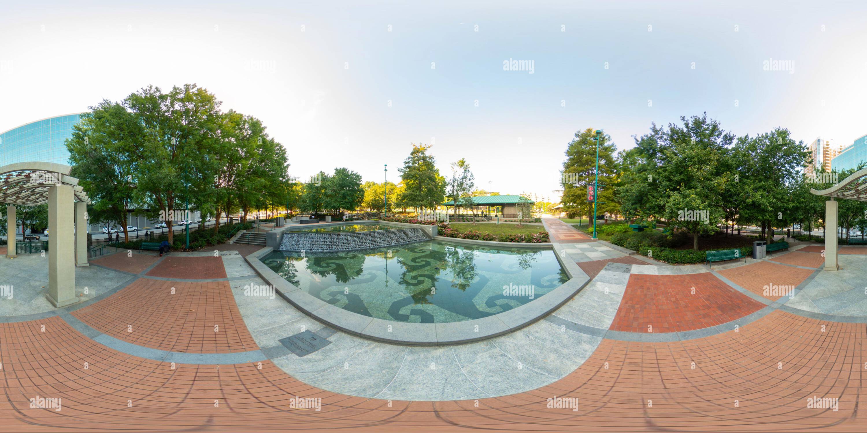 360° view of Centennial Olympic Park in Atlanta GA USA shot with a 360 ...