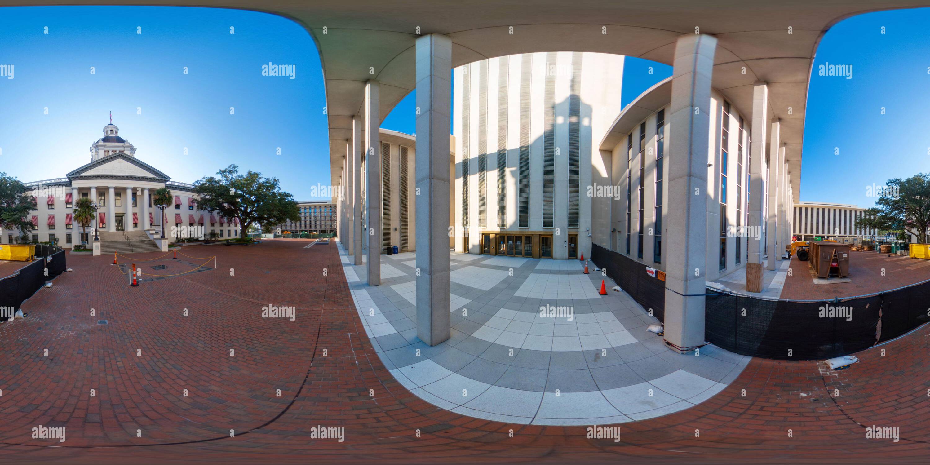 360° view of 360 equirectangular photo of the Florida State Capitol ...
