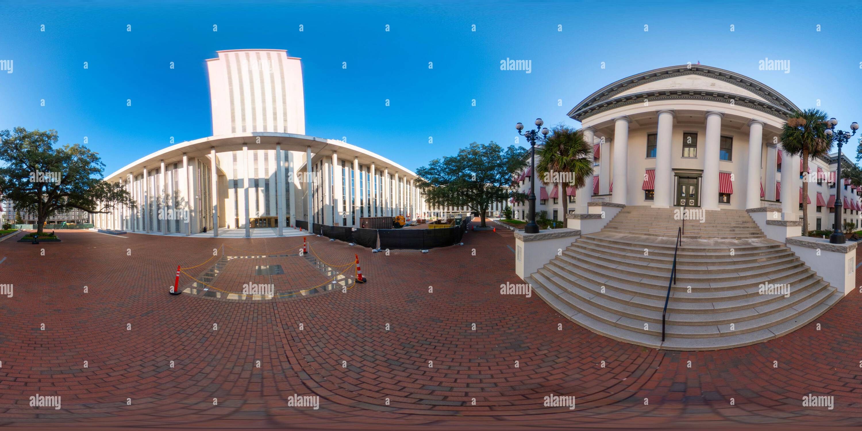 360° view of 360 equirectangular photo of the Florida State Capitol ...