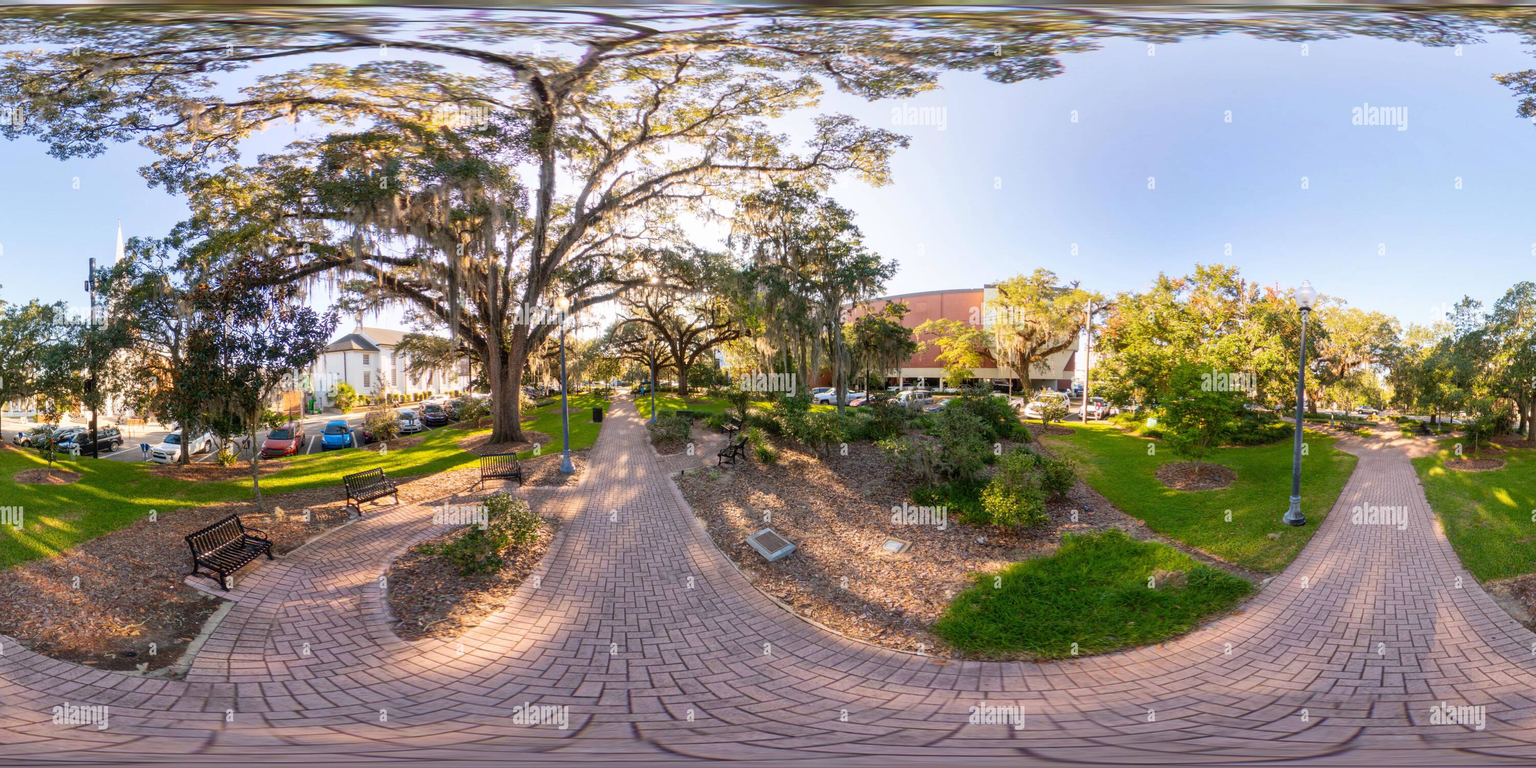 360° view of 360 equirectangular photo Parks on Park Avenue Tallahassee ...