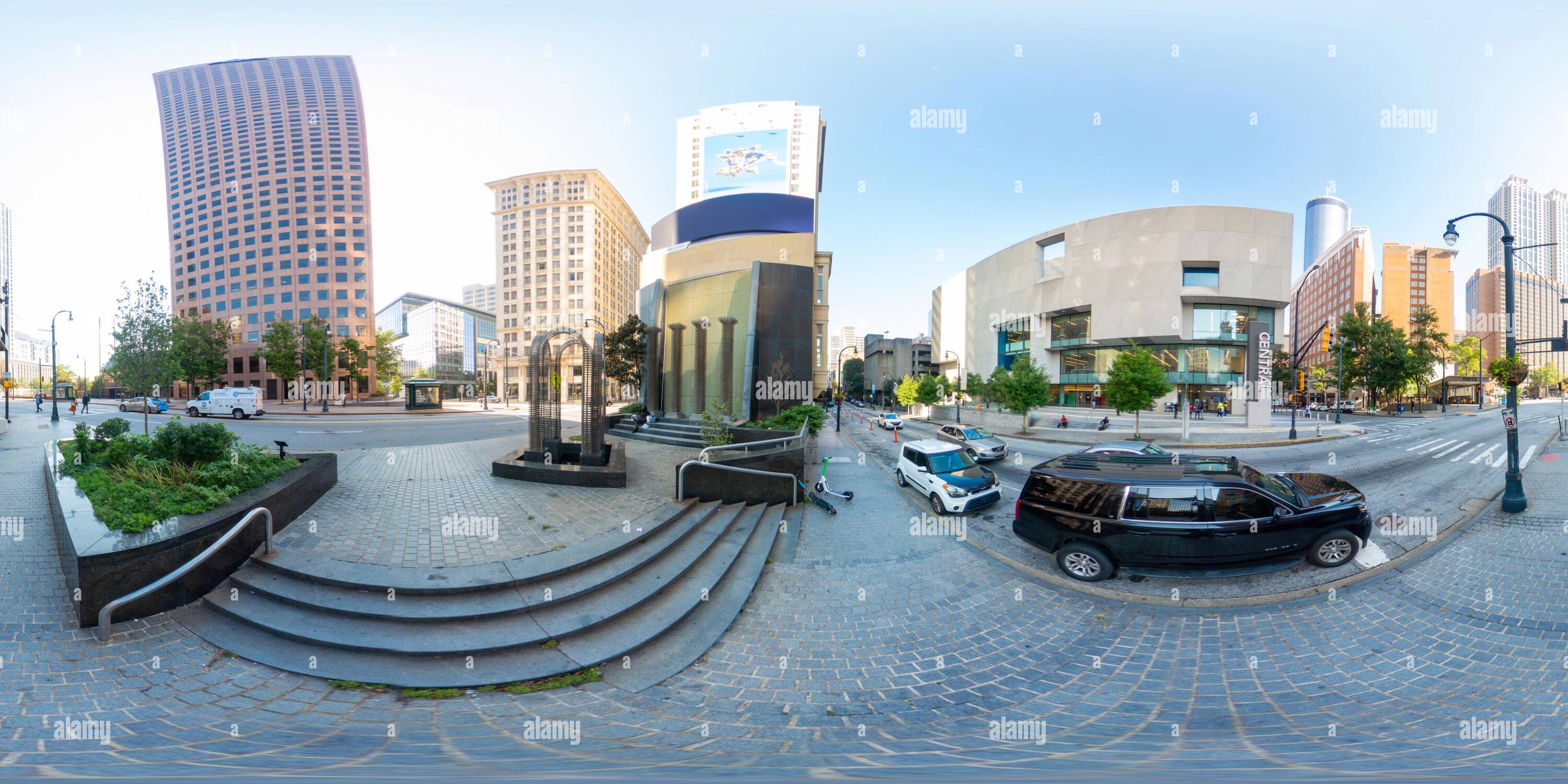 360° view of Atlanta, GA, USA - September 8, 2023: 360 photo Margaret ...