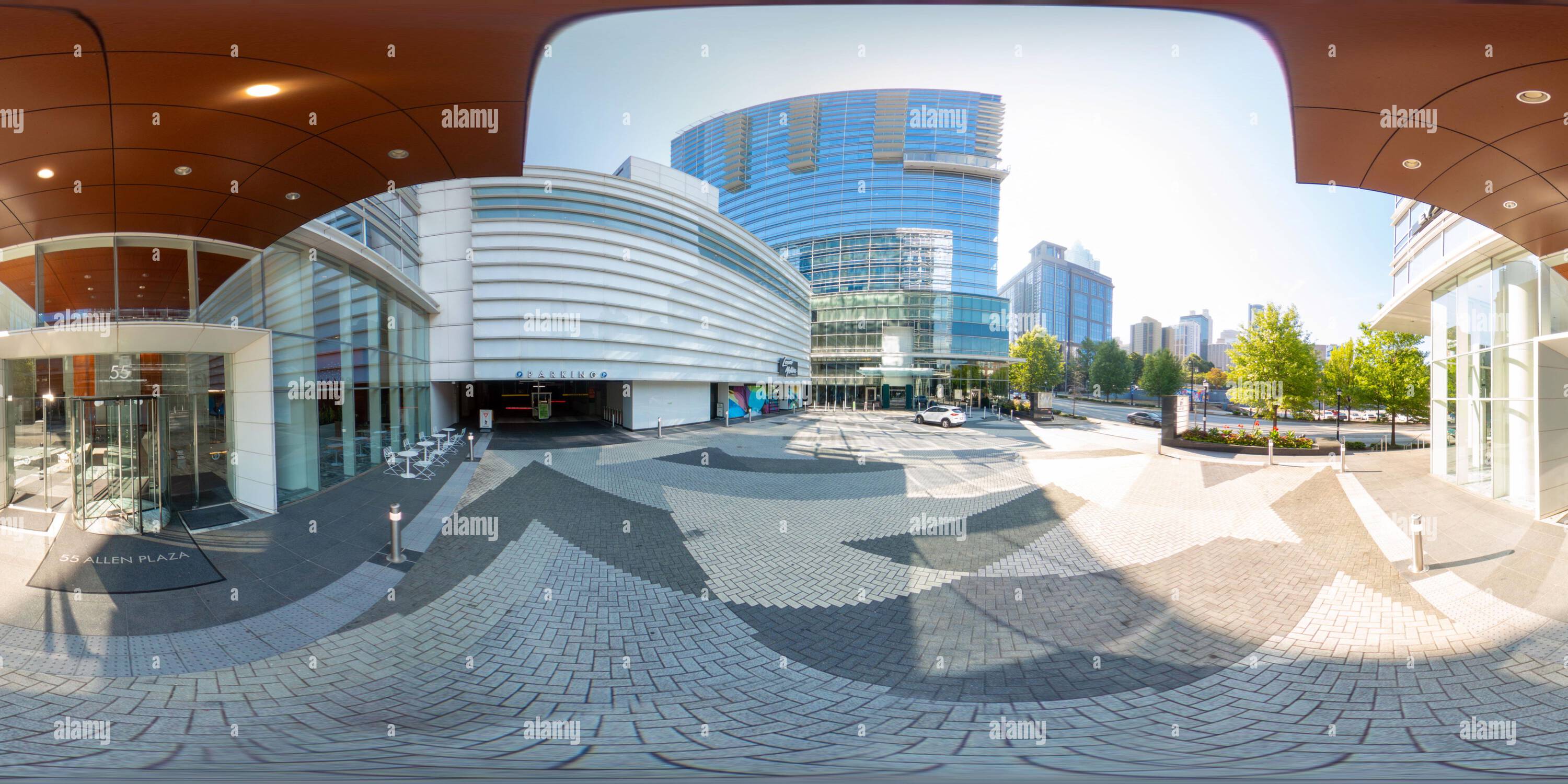 360° view of Atlanta, GA, USA - September 8, 2023: 360 photo entrance ...