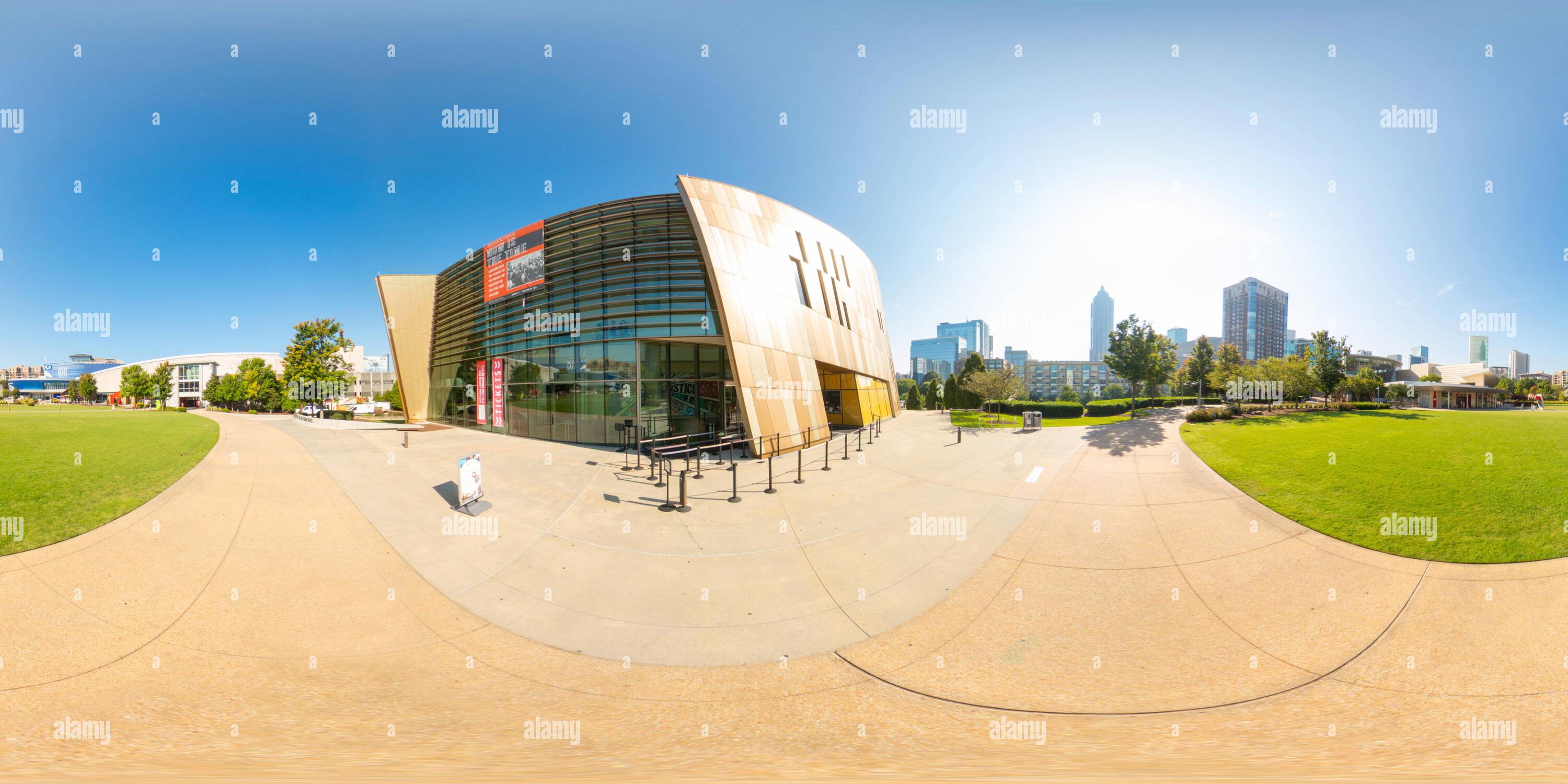 360° view of Atlanta, GA, USA - September 8, 2023: 360 photo of the ...
