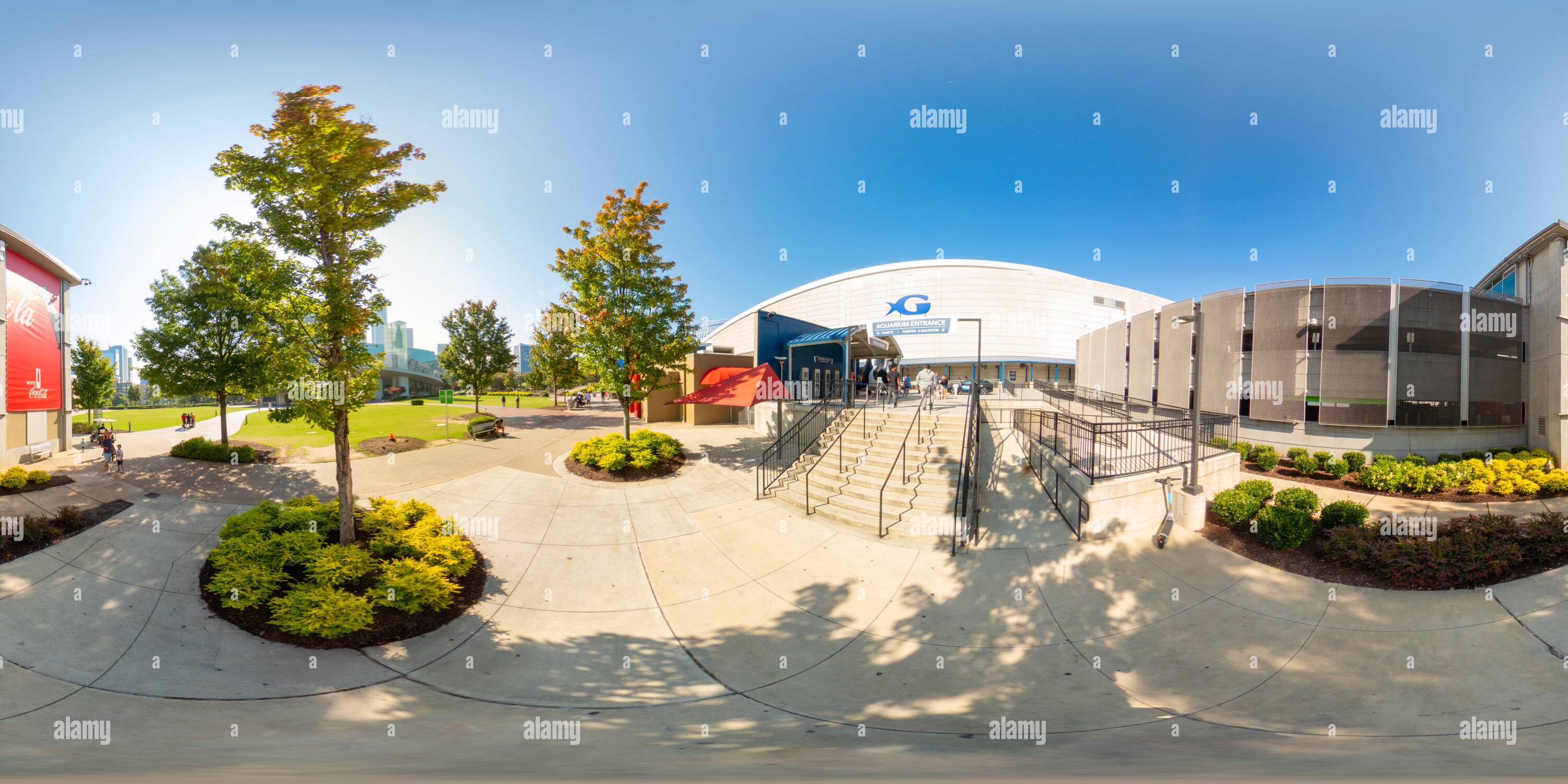 360° view of Atlanta, GA, USA - September 8, 2023: 360 photo of the ...