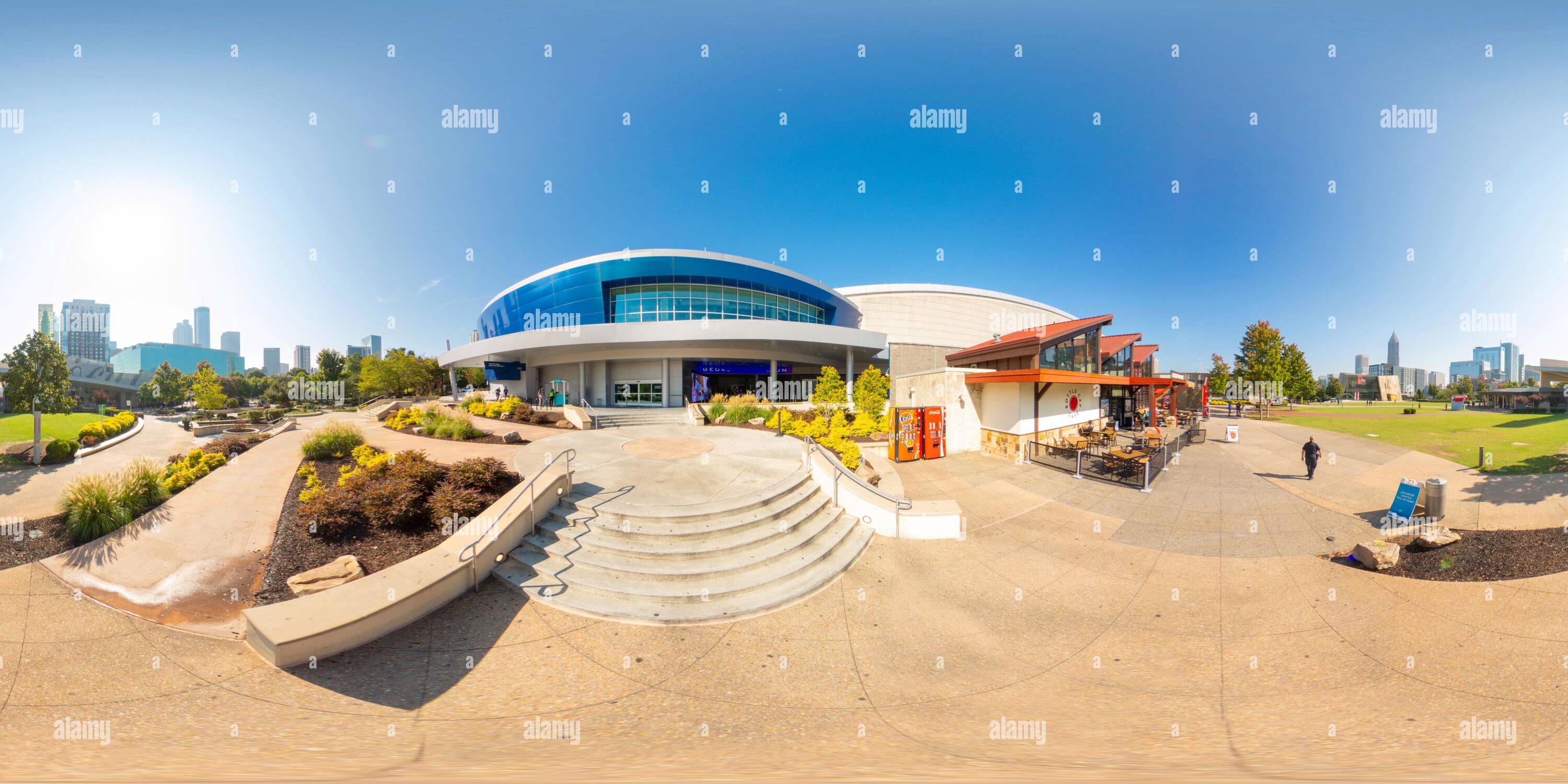 360° view of 360 stock image Georgia Aquarium Atlanta circa 2023 - Alamy