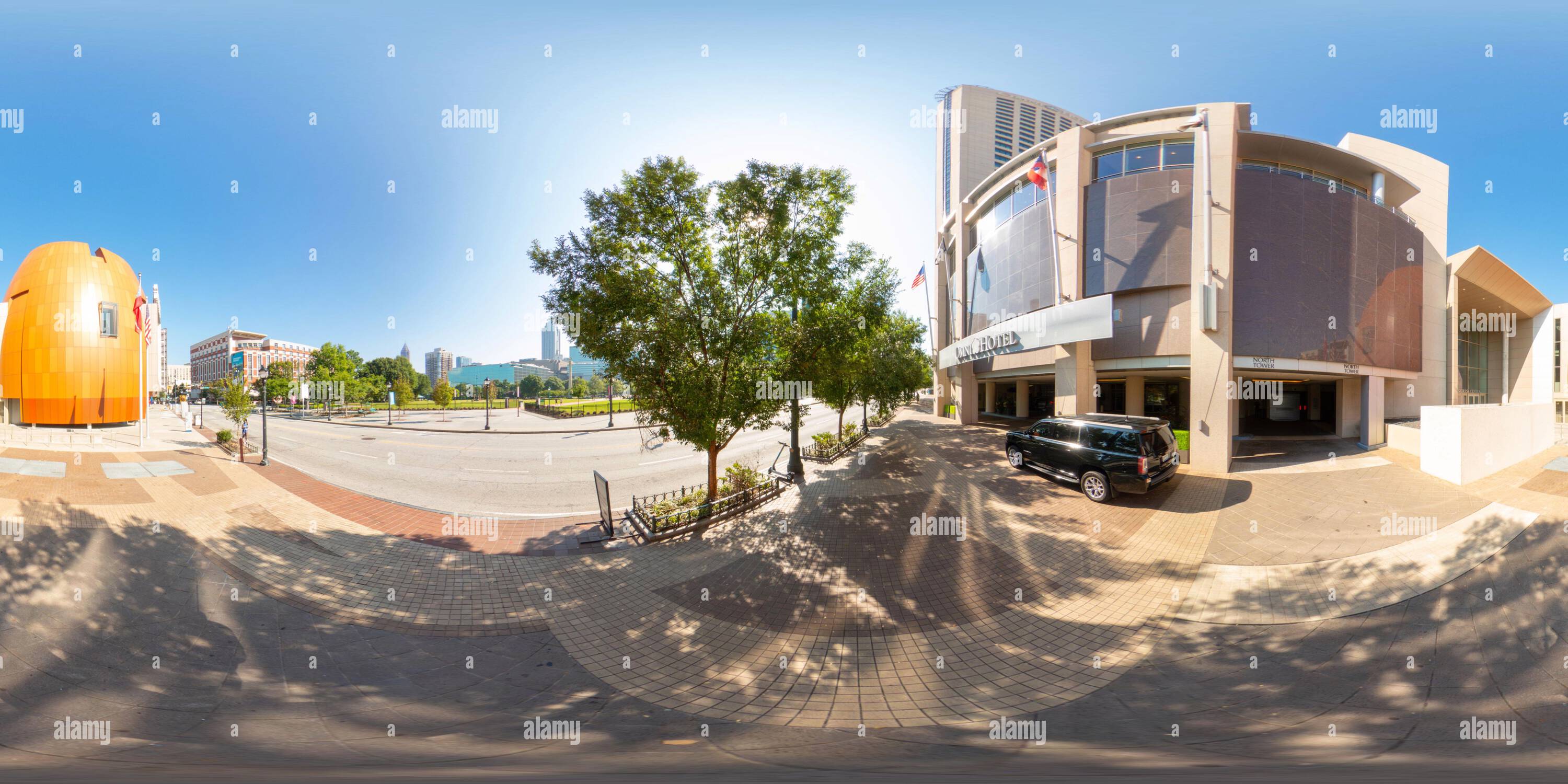 360° view of Atlanta, GA, USA - September 8, 2023: 360 photo Omni Hotel ...