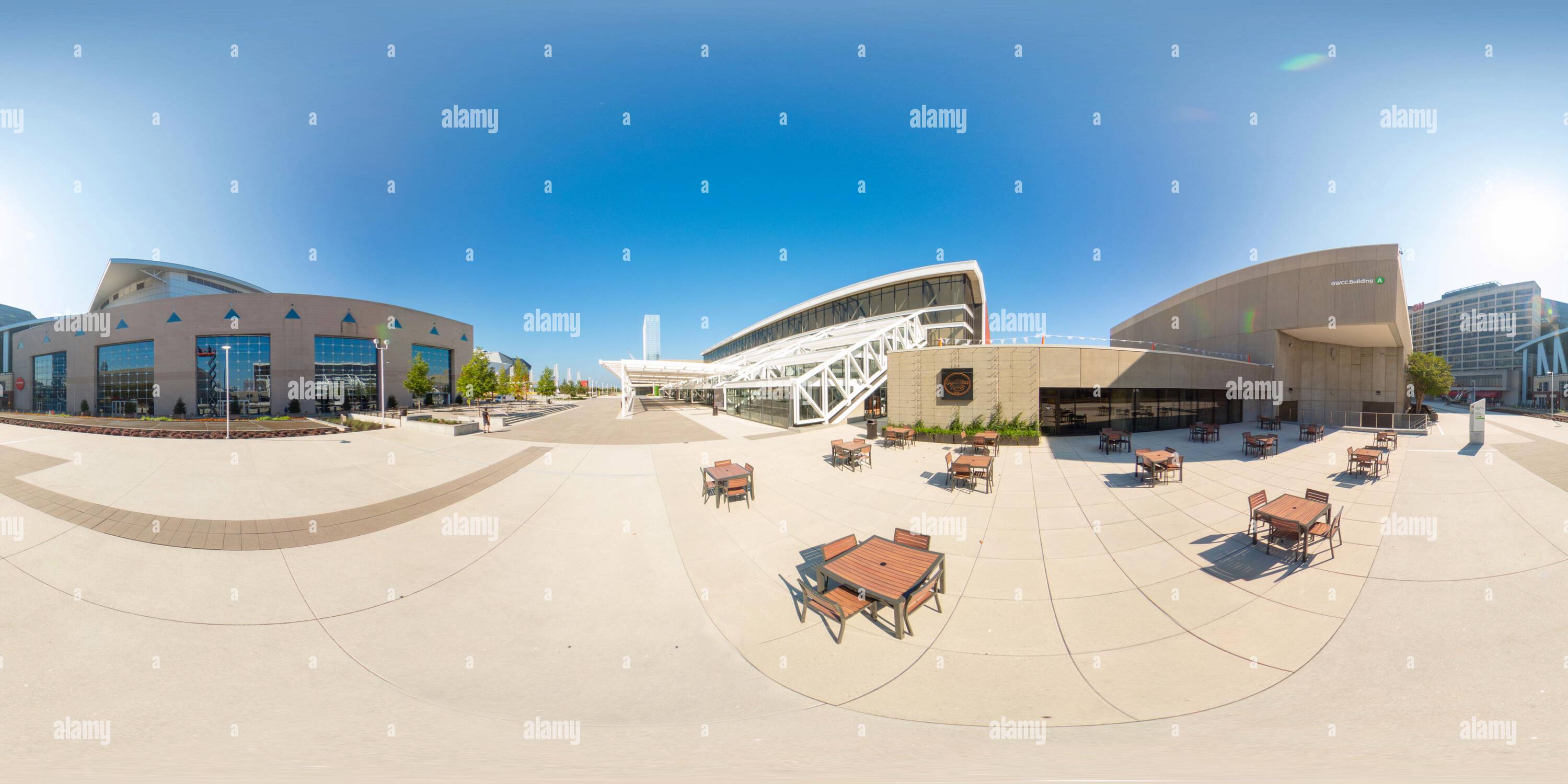 360° view of Atlanta, GA, USA - September 8, 2023: 360 photo Southern ...