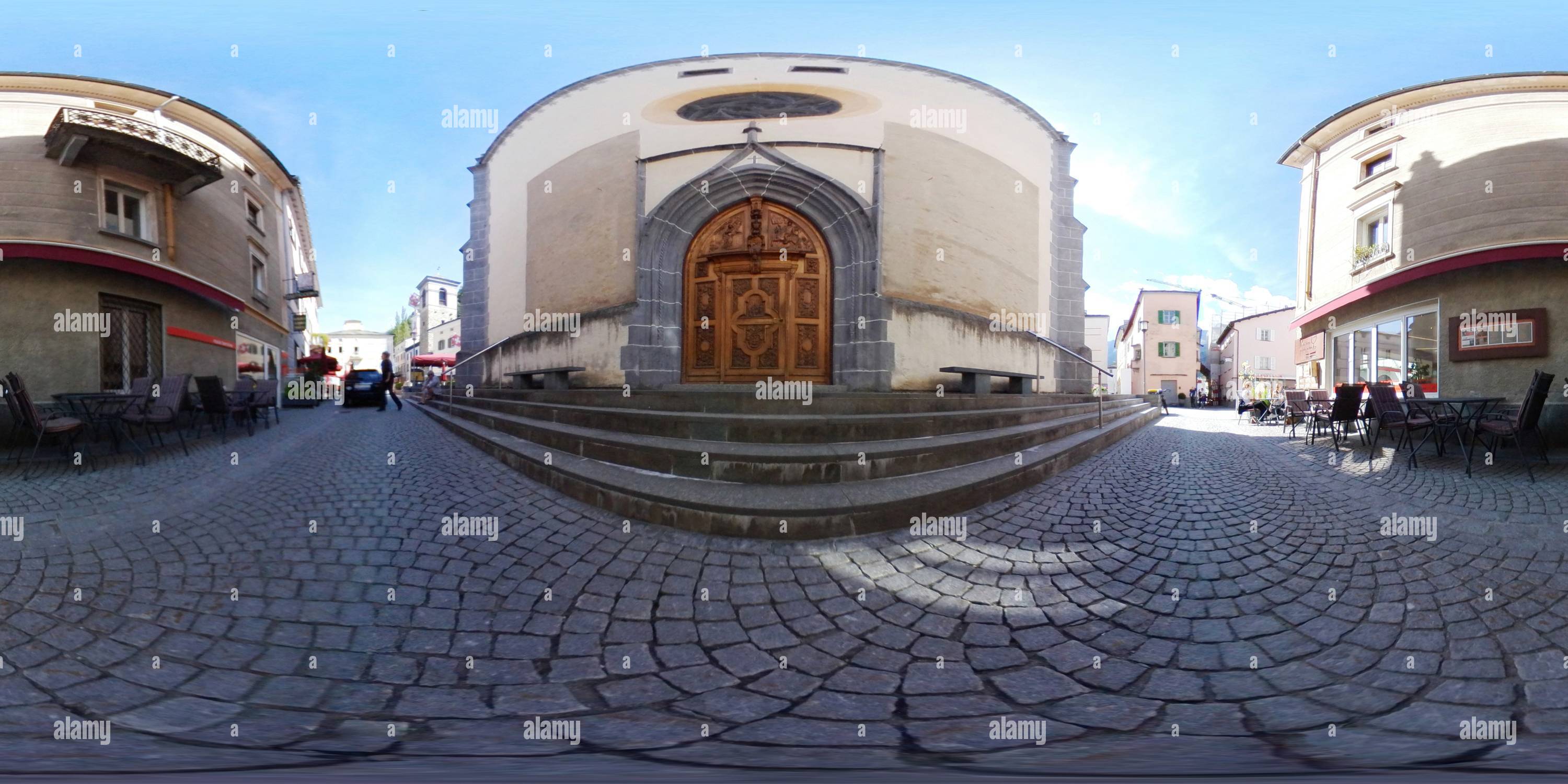 360° view of Saint Victor Church 3 - Alamy