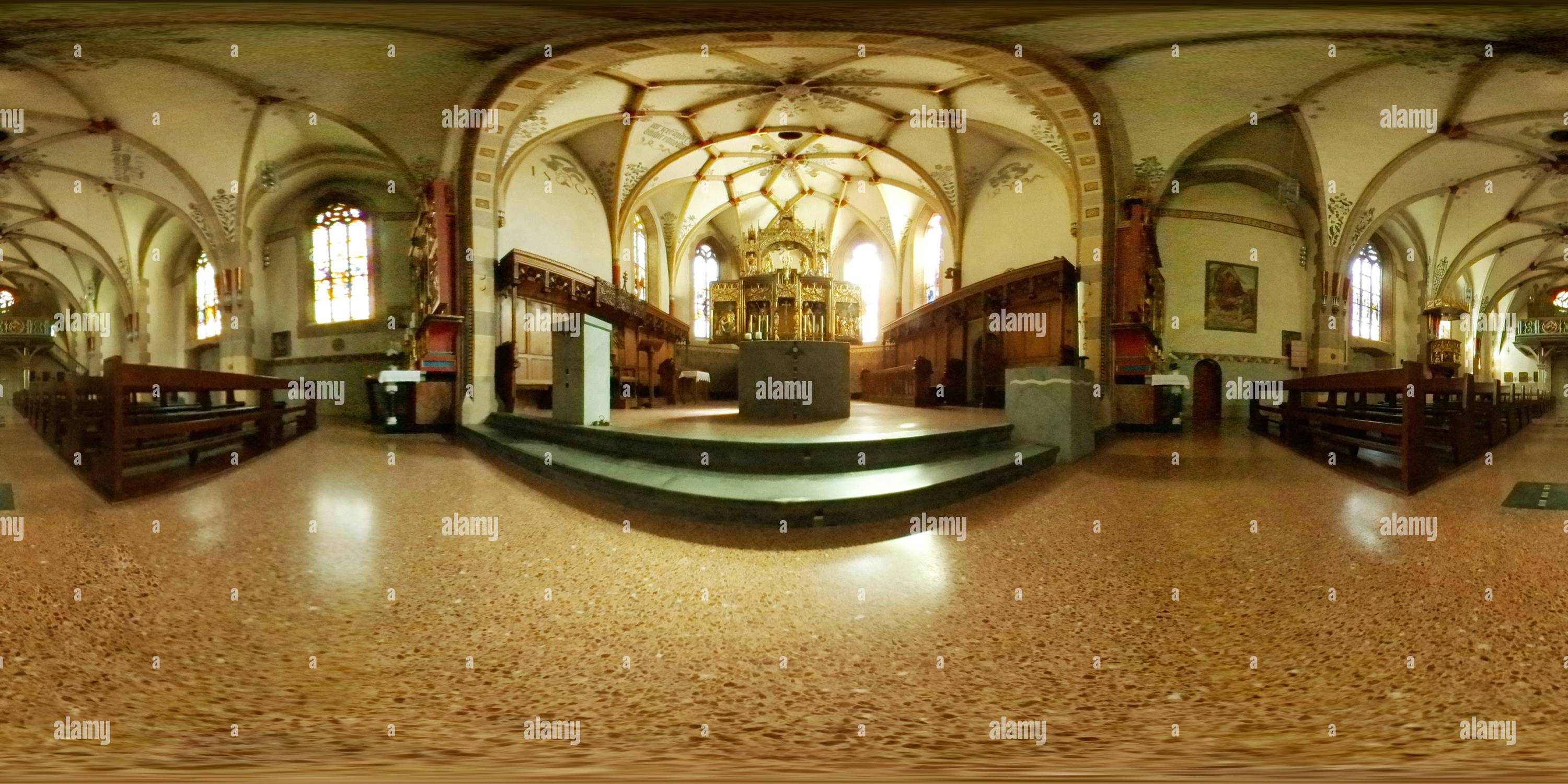 360° view of Saint Victor Church – Interior 1 - Alamy