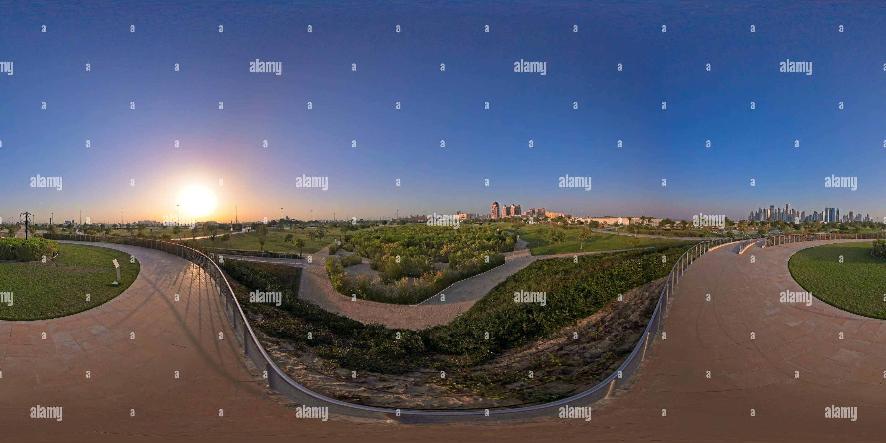 360° view of 5/6park, Doha, Qatar - Alamy